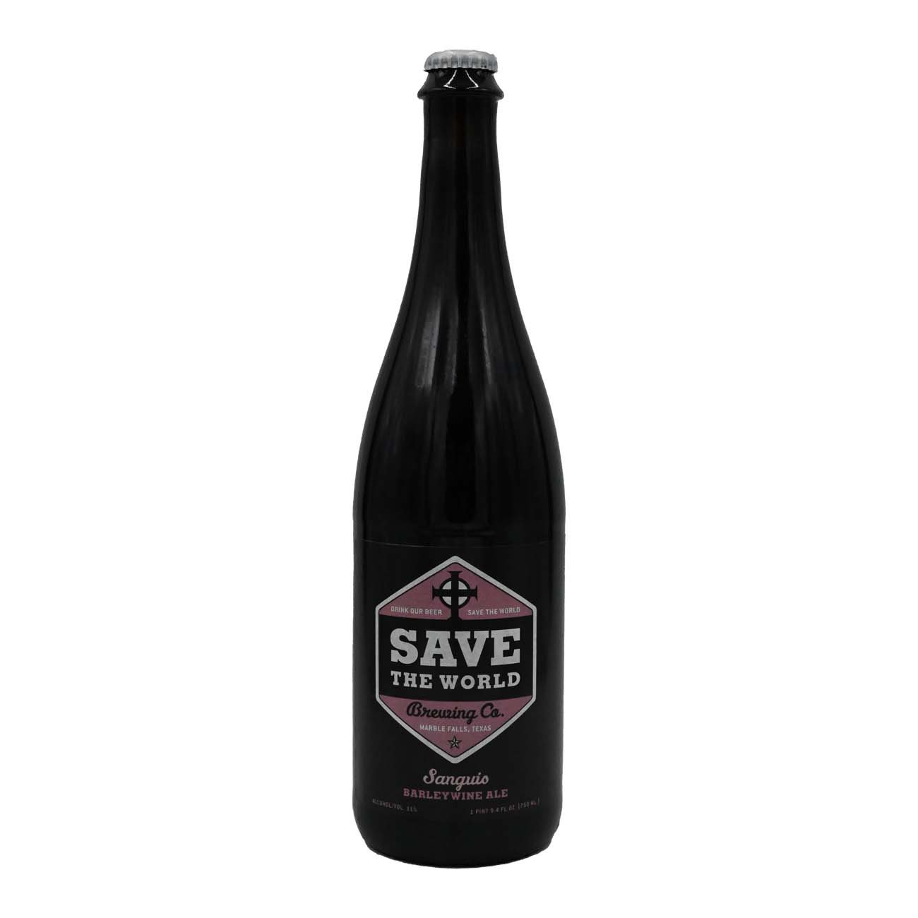 Save the World Brewing Sanguis Barleywine Ale Beer - Shop Beer at H-E-B