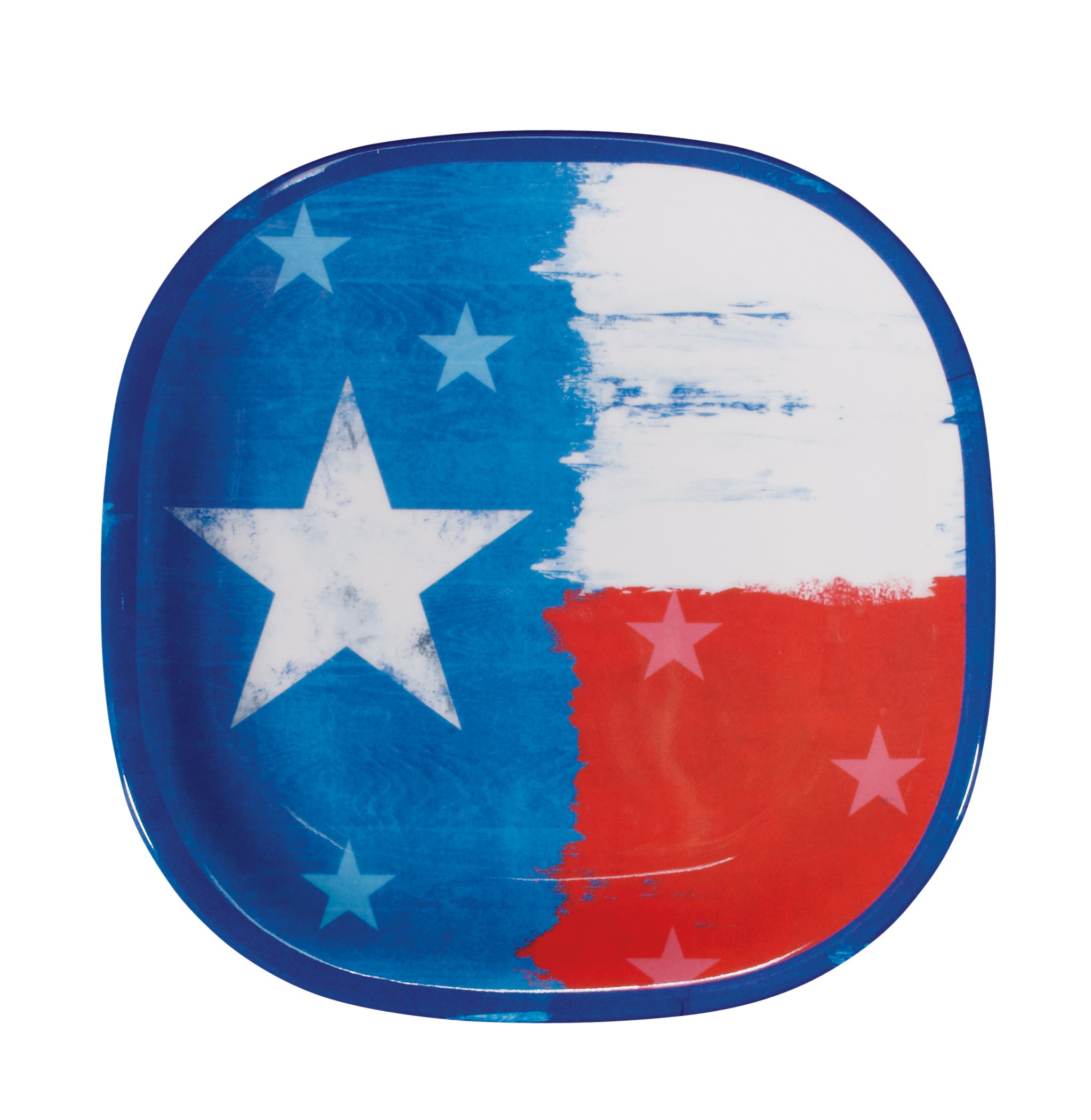 Dining Style Vintage Texas Flag Dinner Plate - Shop Plates at H-E-B
