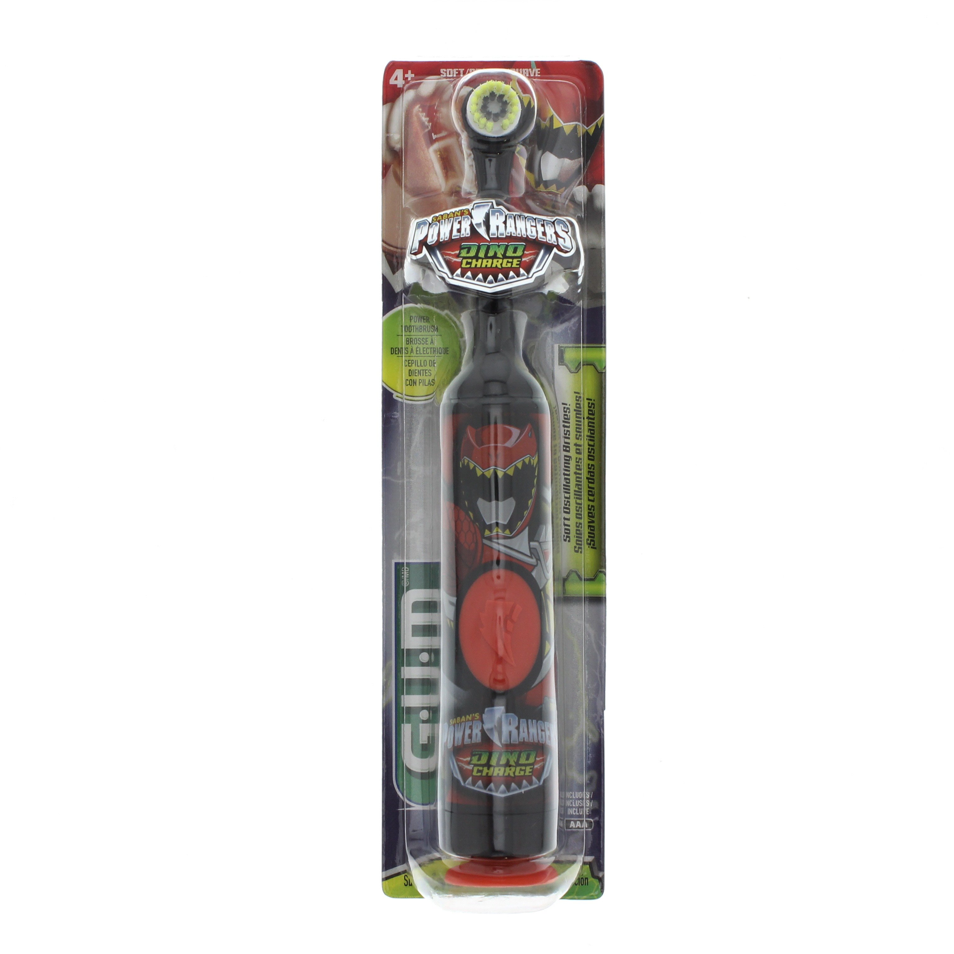 G-U-M Power Rangers Power Toothbrush, Assorted Characters - Shop Oral ...