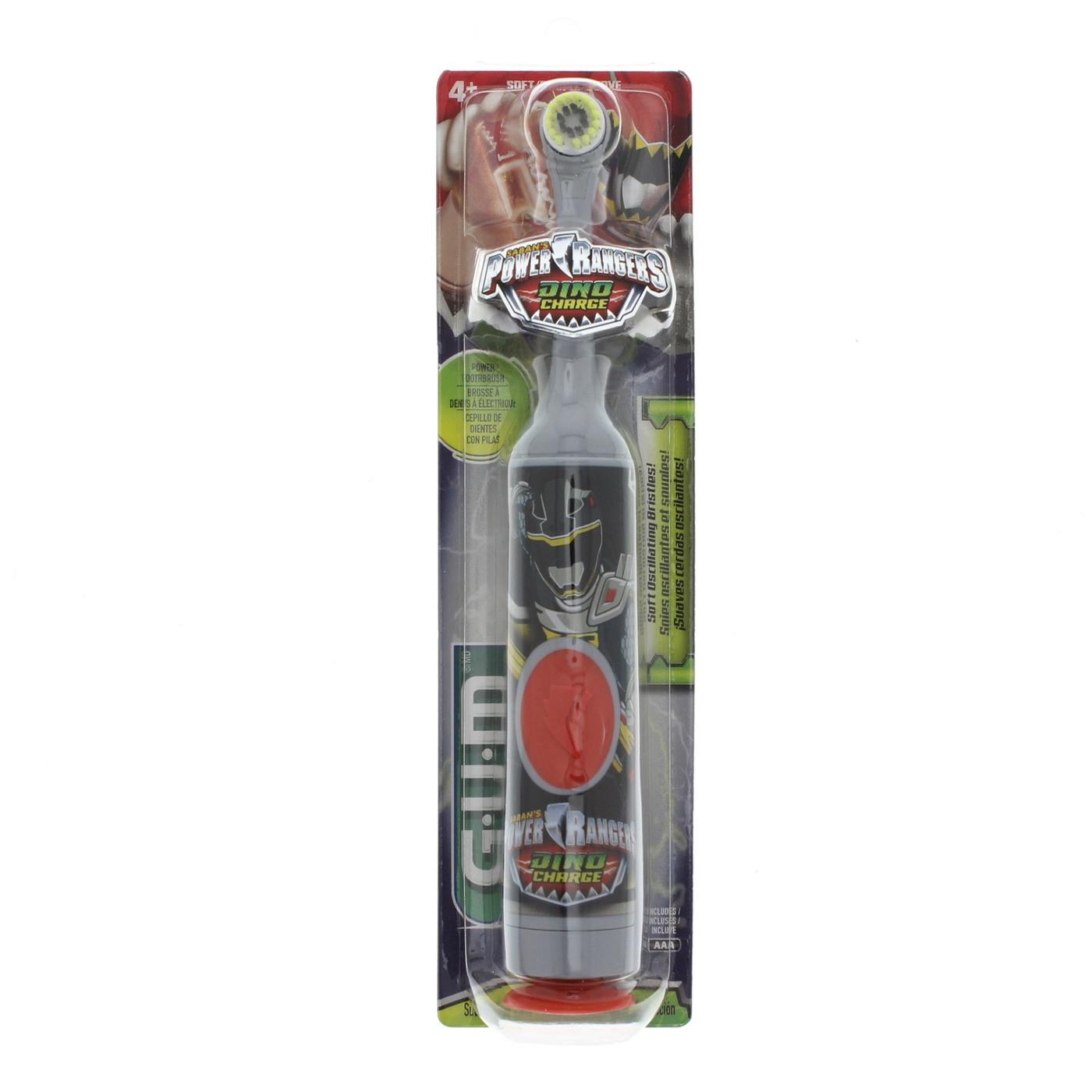 G-U-M Power Rangers Power Toothbrush, Assorted Characters - Shop ...