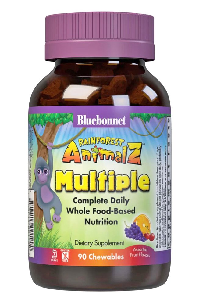 Bluebonnet Super Earth Rainforest Animalz Complete Daily Nutrition ...