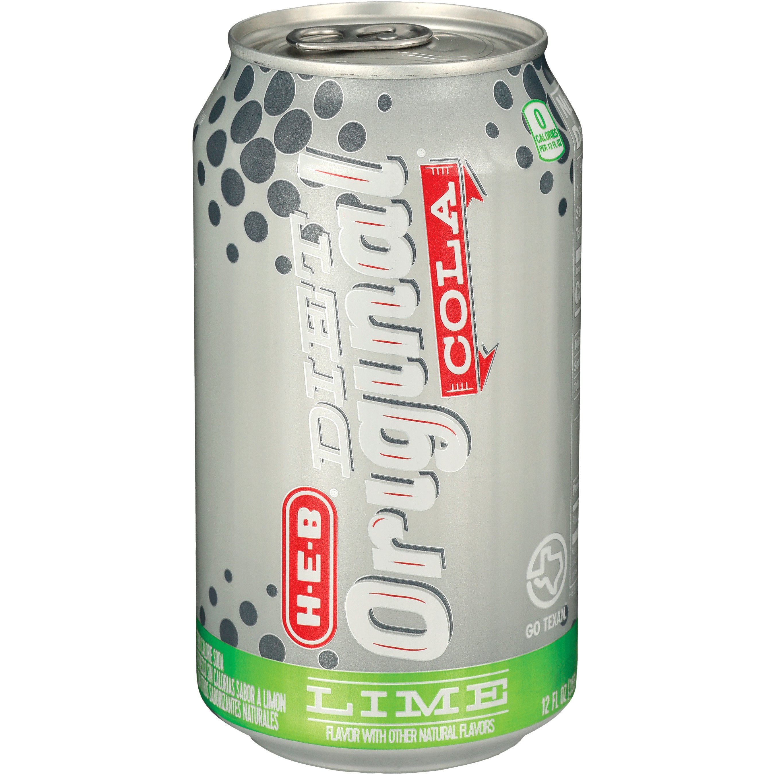 H-E-B Diet Cola with Lime - Shop Soda at H-E-B