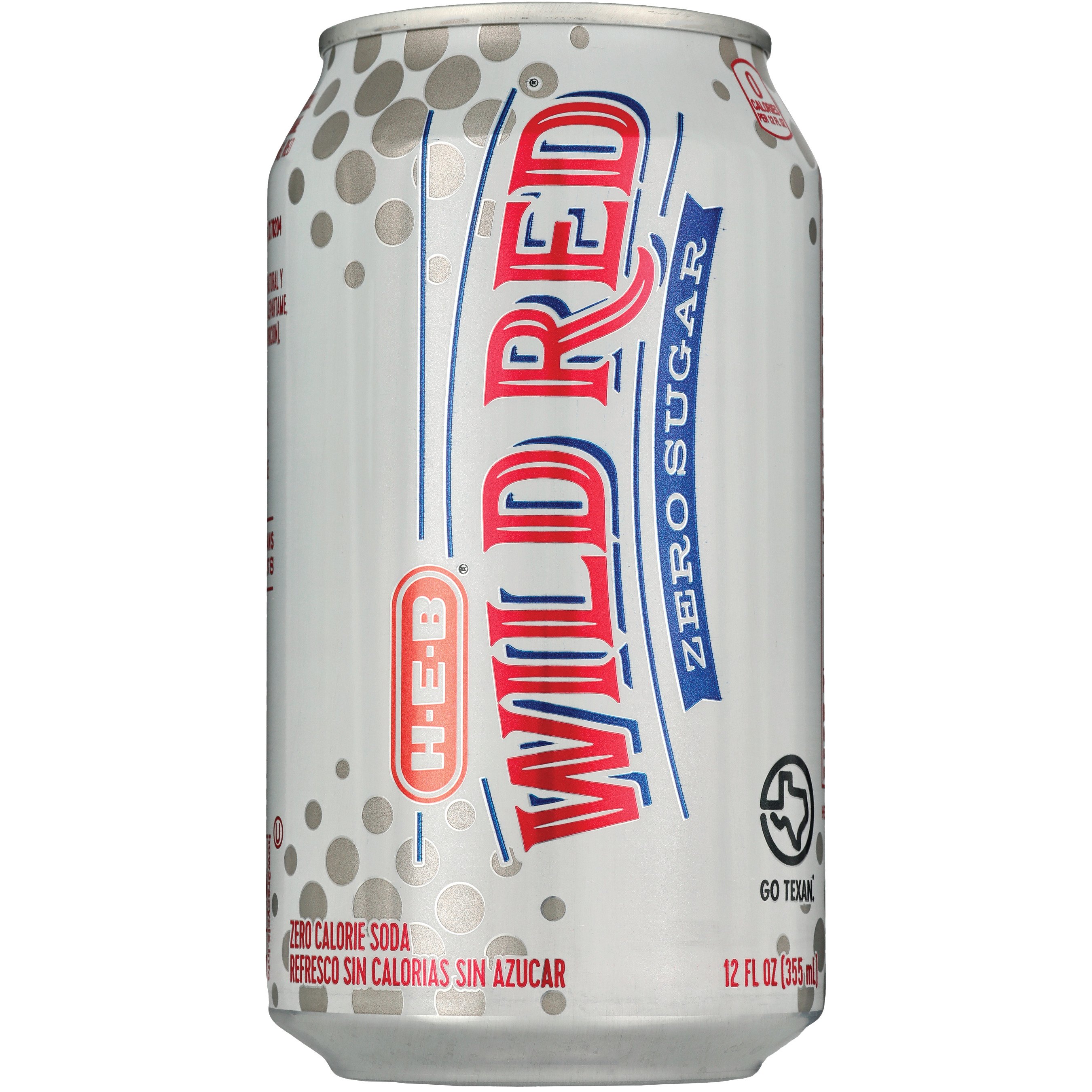 H-E-B Zero Sugar Wild Red - Shop Soda at H-E-B