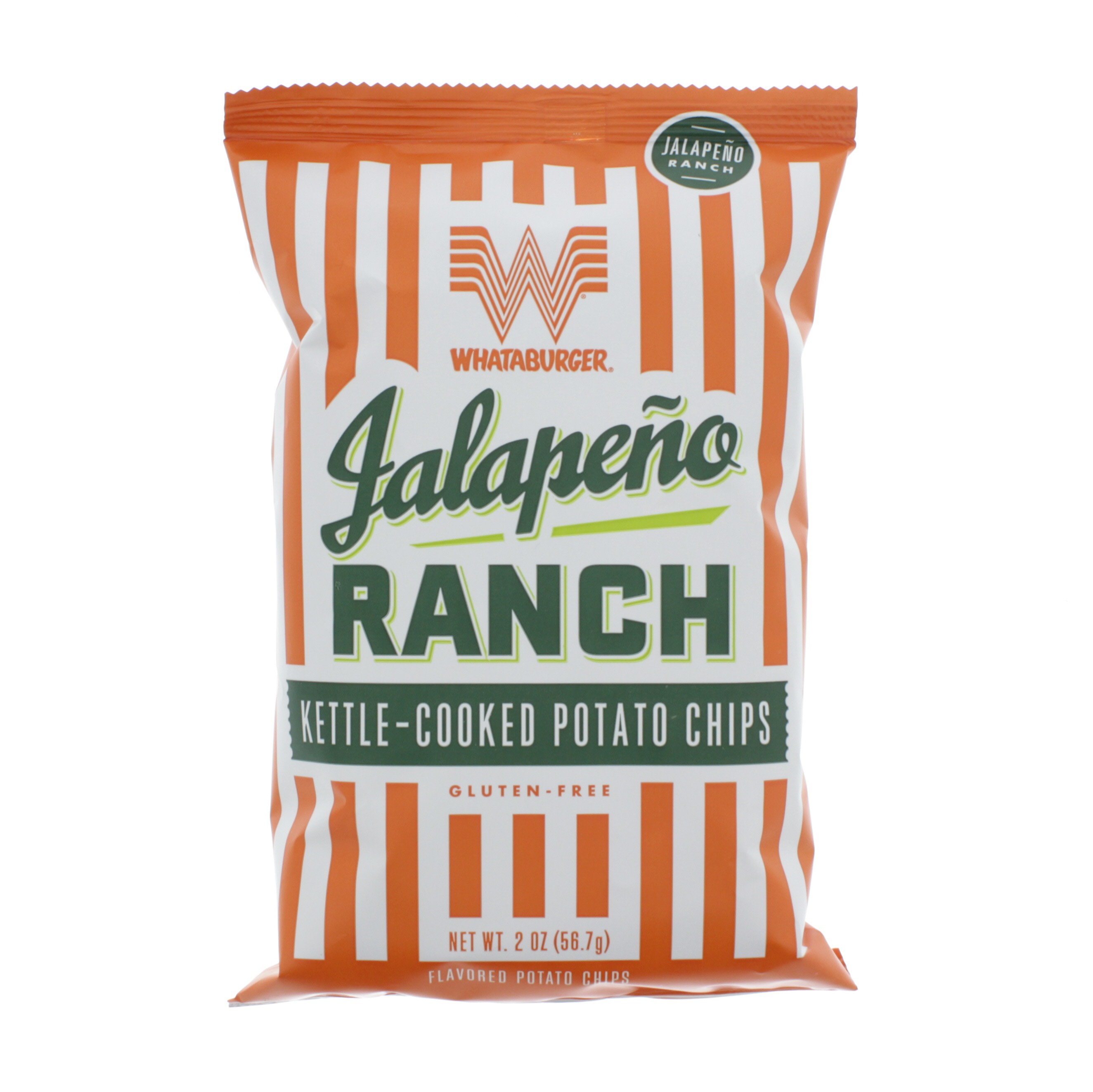 Whataburger Jalapeno Ranch Kettle Cooked Potato Chips - Shop Chips at H-E-B