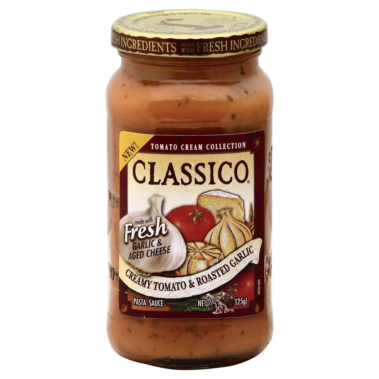 Classico Creamy Tomato & Roasted Garlic Pasta Sauce - Shop Pasta sauces ...