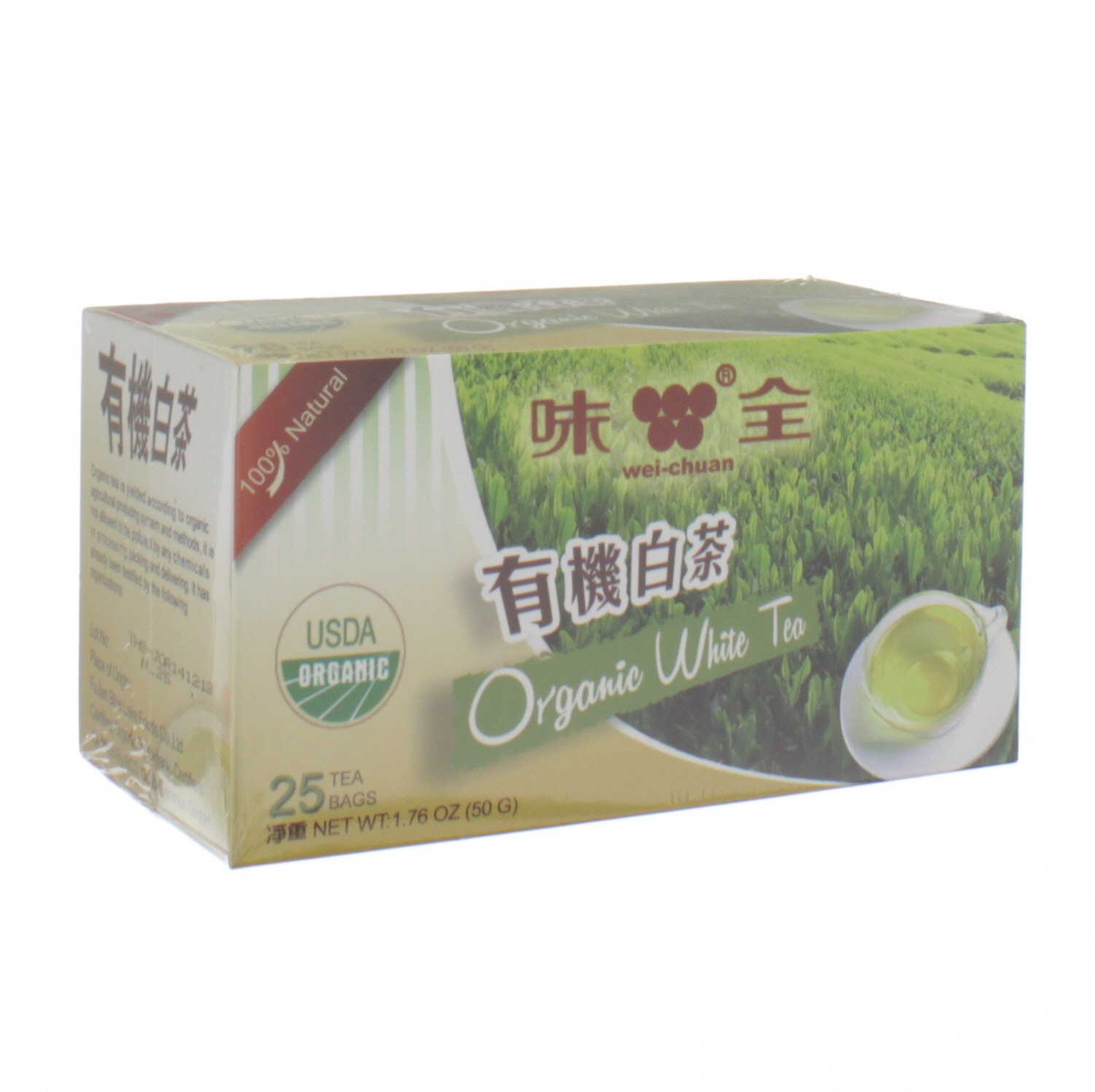 Wei-Chuan Organic White Tea - Shop Tea at H-E-B