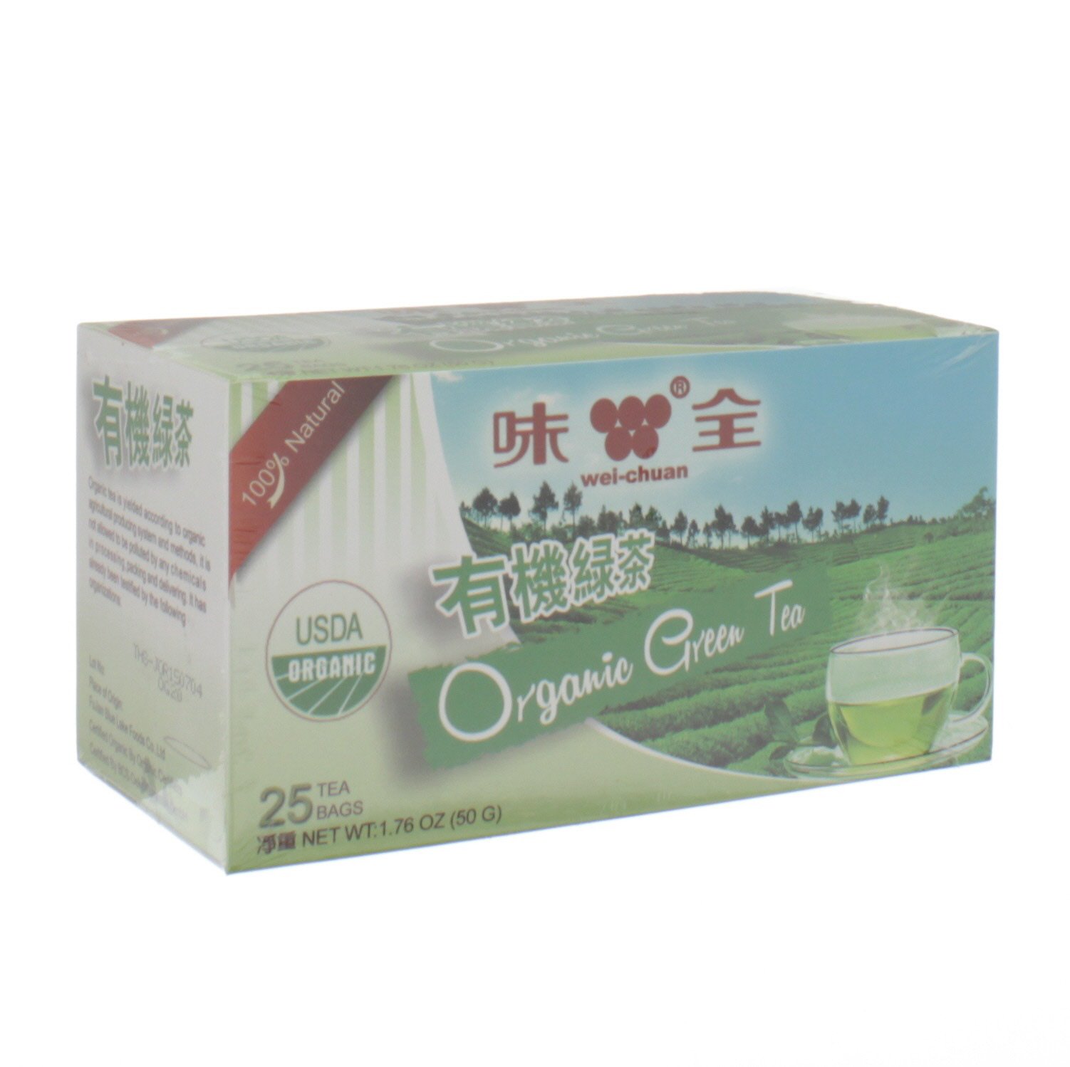 Wei-Chuan Organic Green Tea - Shop Tea at H-E-B