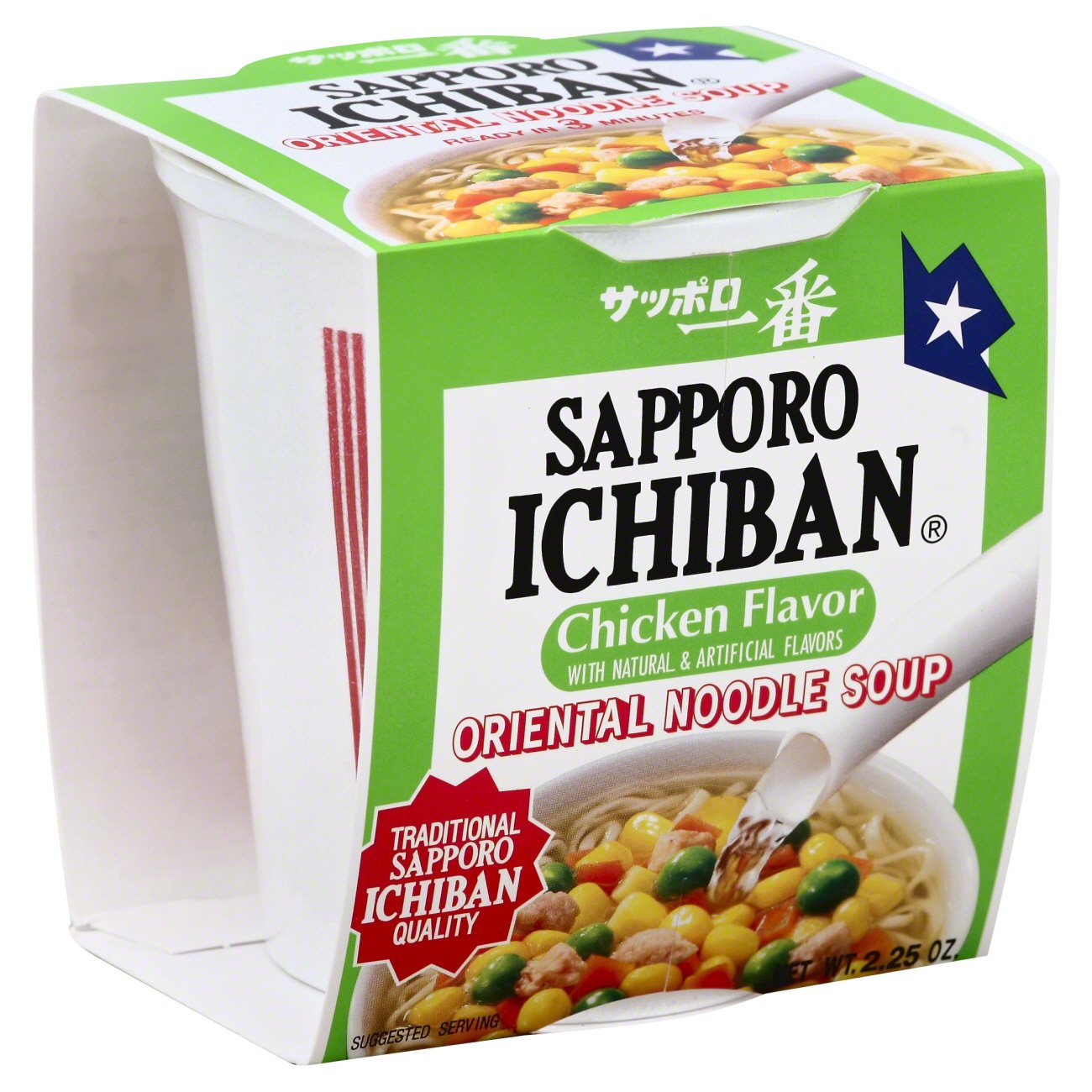 Sapporo Ichiban Chicken Flavor Oriental Noodle Soup - Shop Soups ...