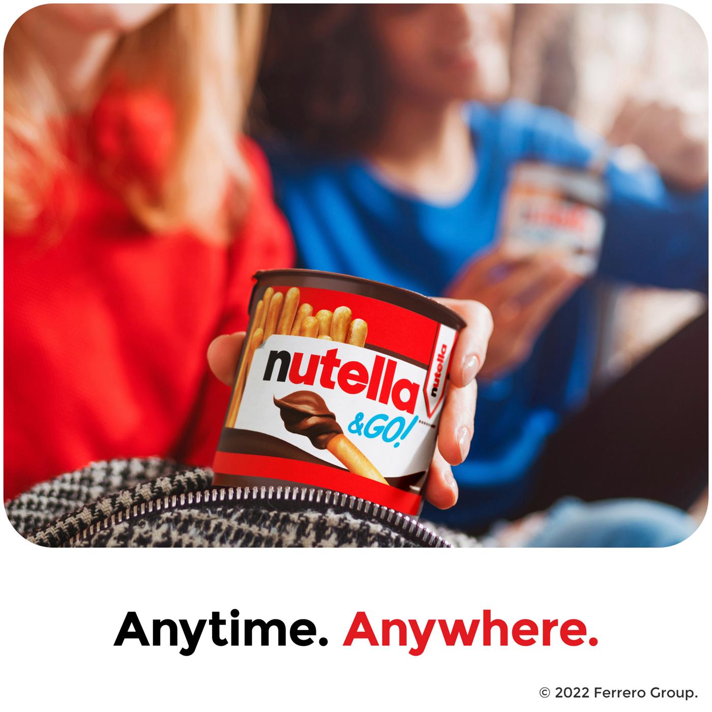 Nutella And Go Chocolate Hazelnut Spread And Pretzel Sticks Shop Peanut