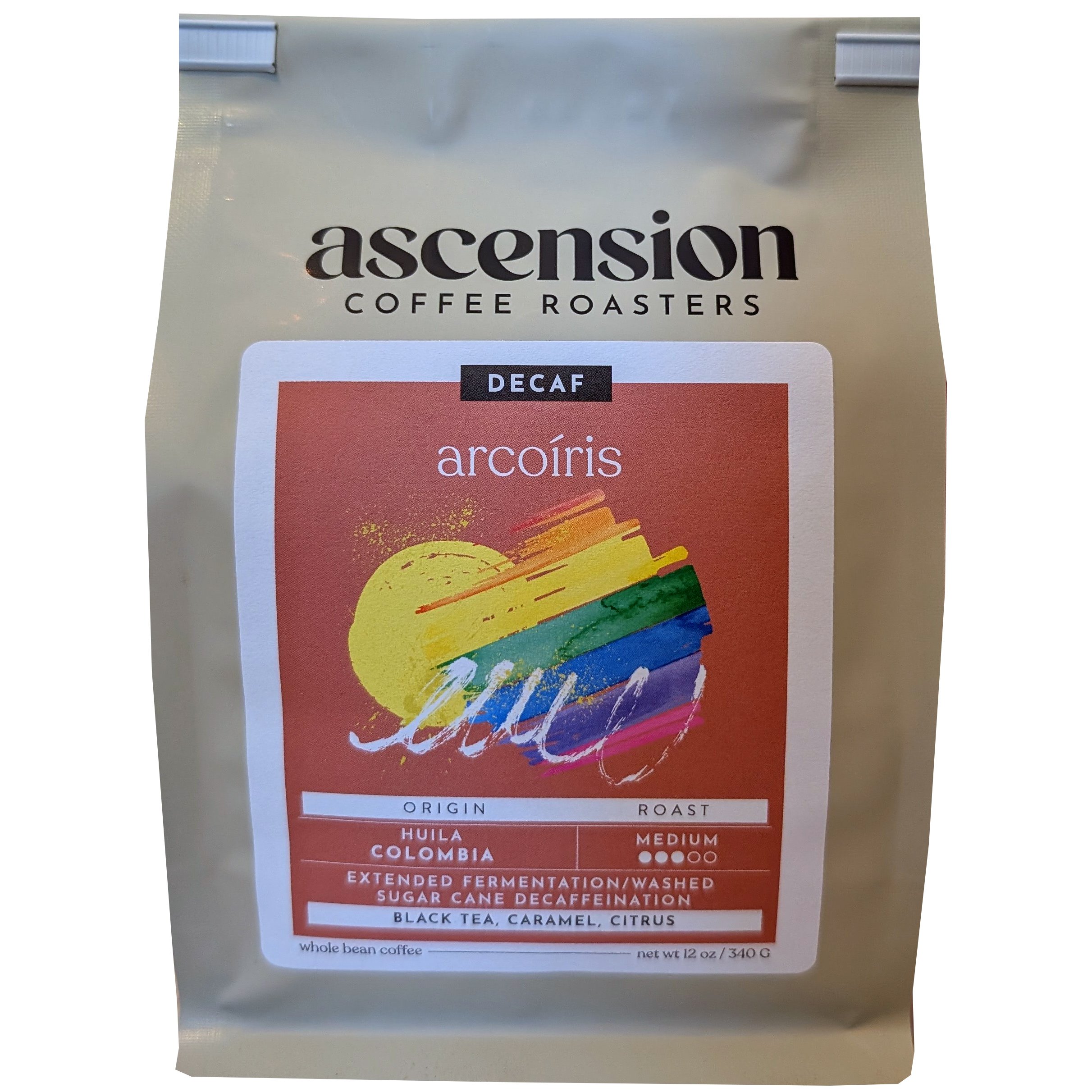 Ascension Coffee Arcoiris Colombian Decaf Whole Bean Coffee - Shop Coffee at H-E-B