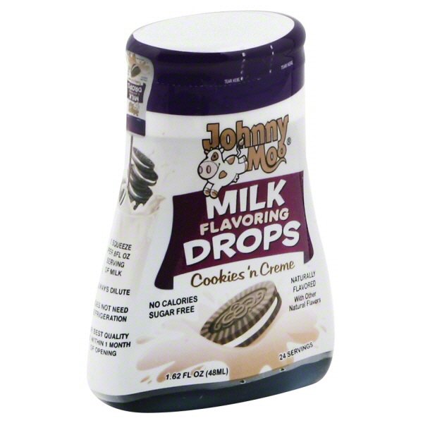 Johnny Moo Milk Flavoring Cookies 'N Creme Drops - Shop Cocoa at H-E-B
