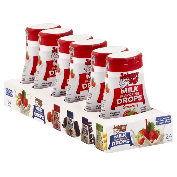 Johnny Moo Milk Flavoring Strawberry Drops - Shop Cocoa at H-E-B
