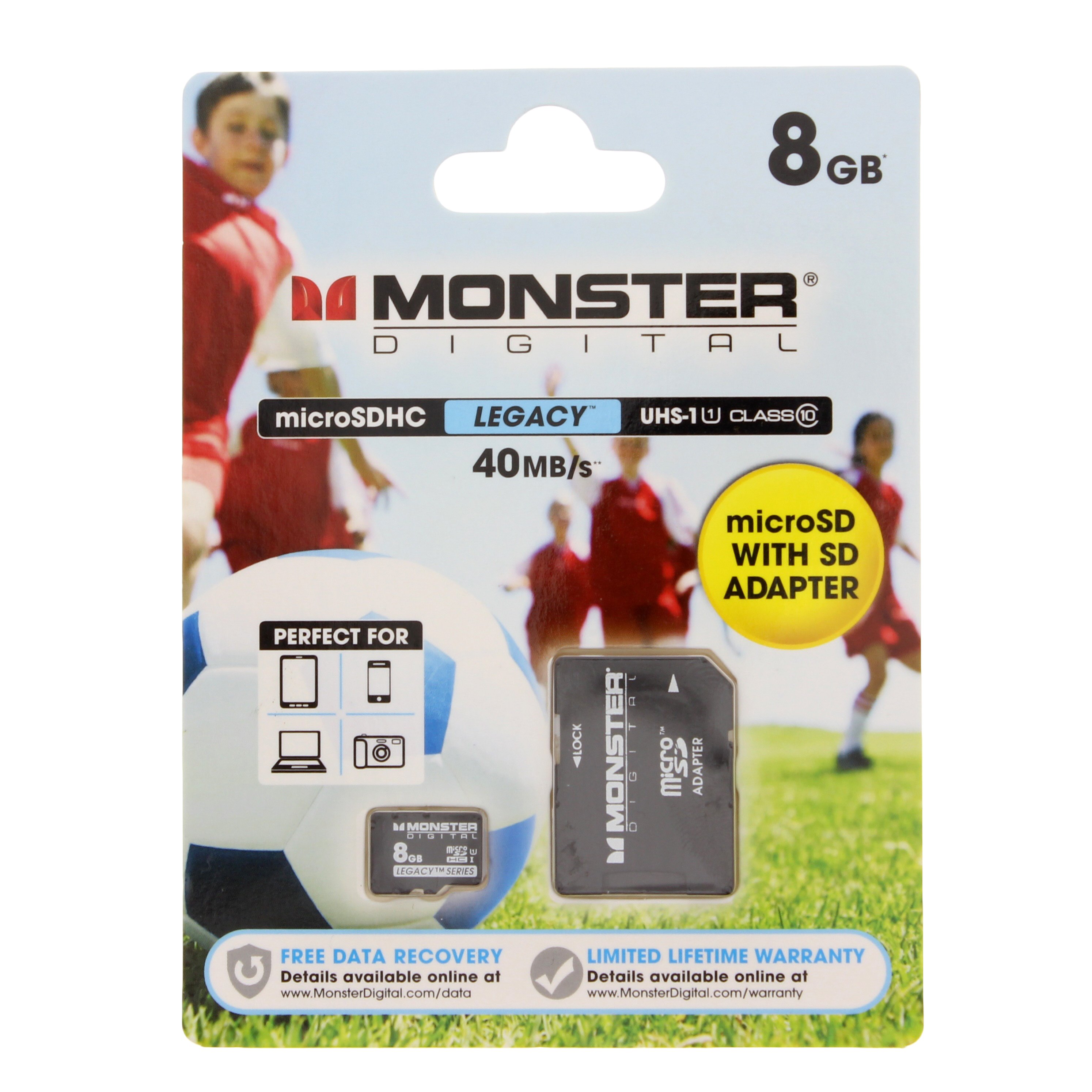 Monster Digital Class 10 8GB MicroSD Cards - Shop Storage devices at H-E-B