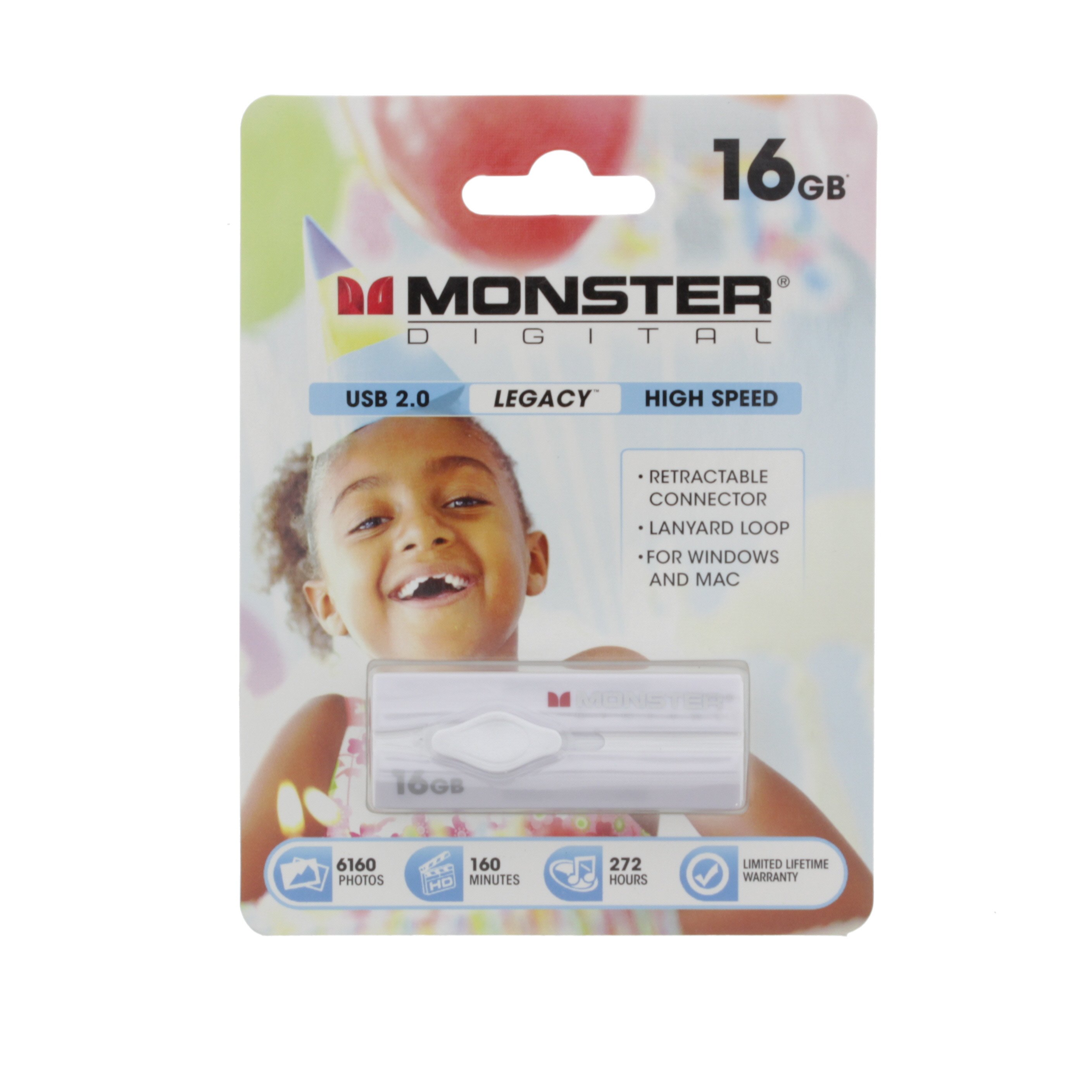 Monster Digital Media Legacy 16 GB USB 2.0 - Shop Storage devices at H-E-B
