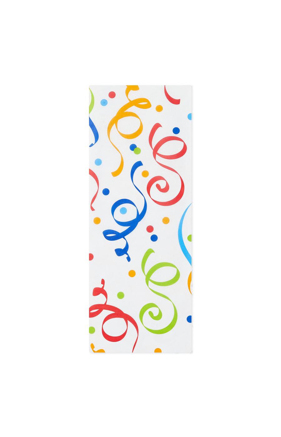 Hallmark Multi Color Streamers Gift Tissue Paper - White - Shop Gift ...