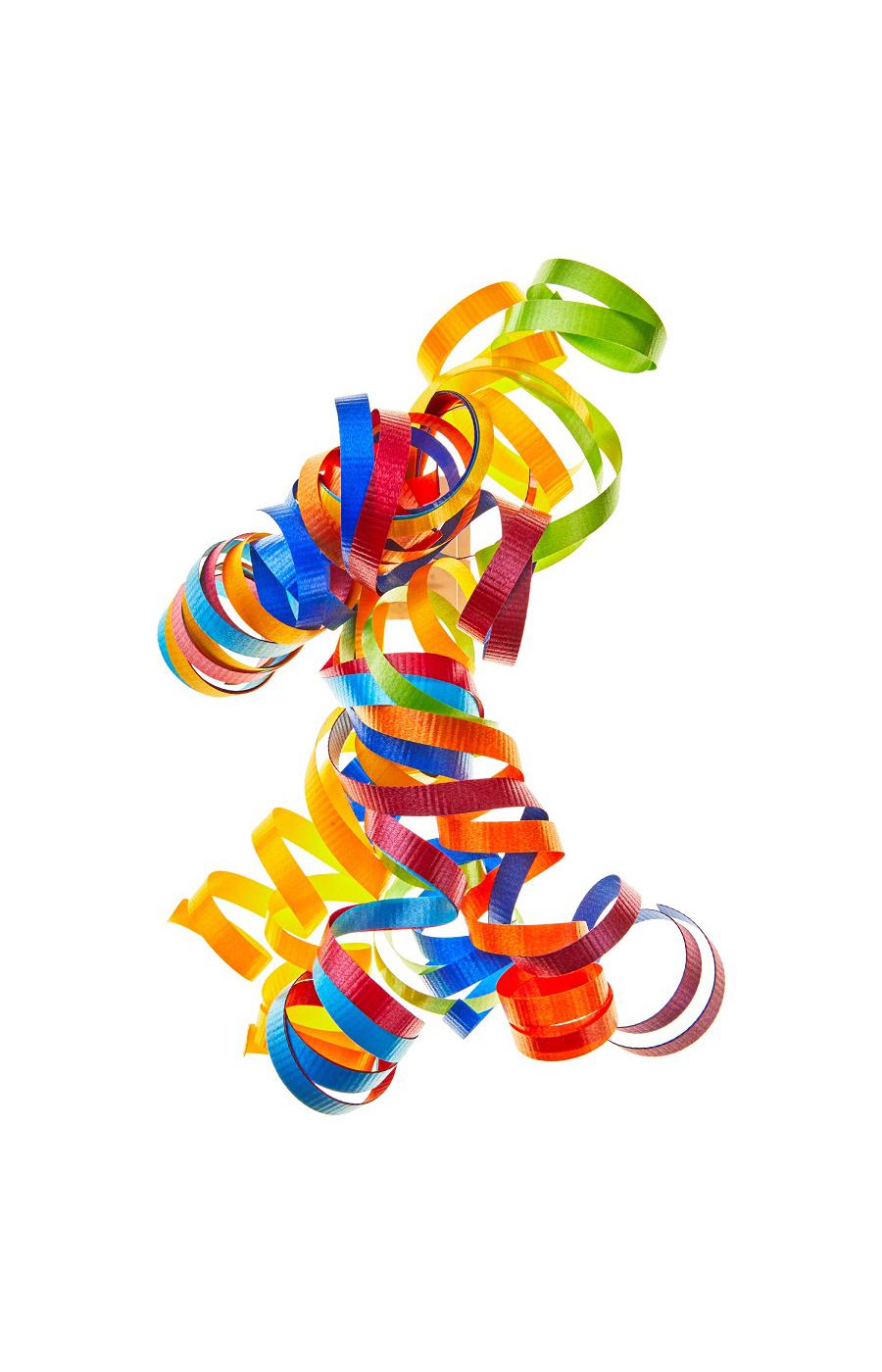 Hallmark Curly Ribbon Gift Bow - Rainbow - Shop Gift wrap at H-E-B