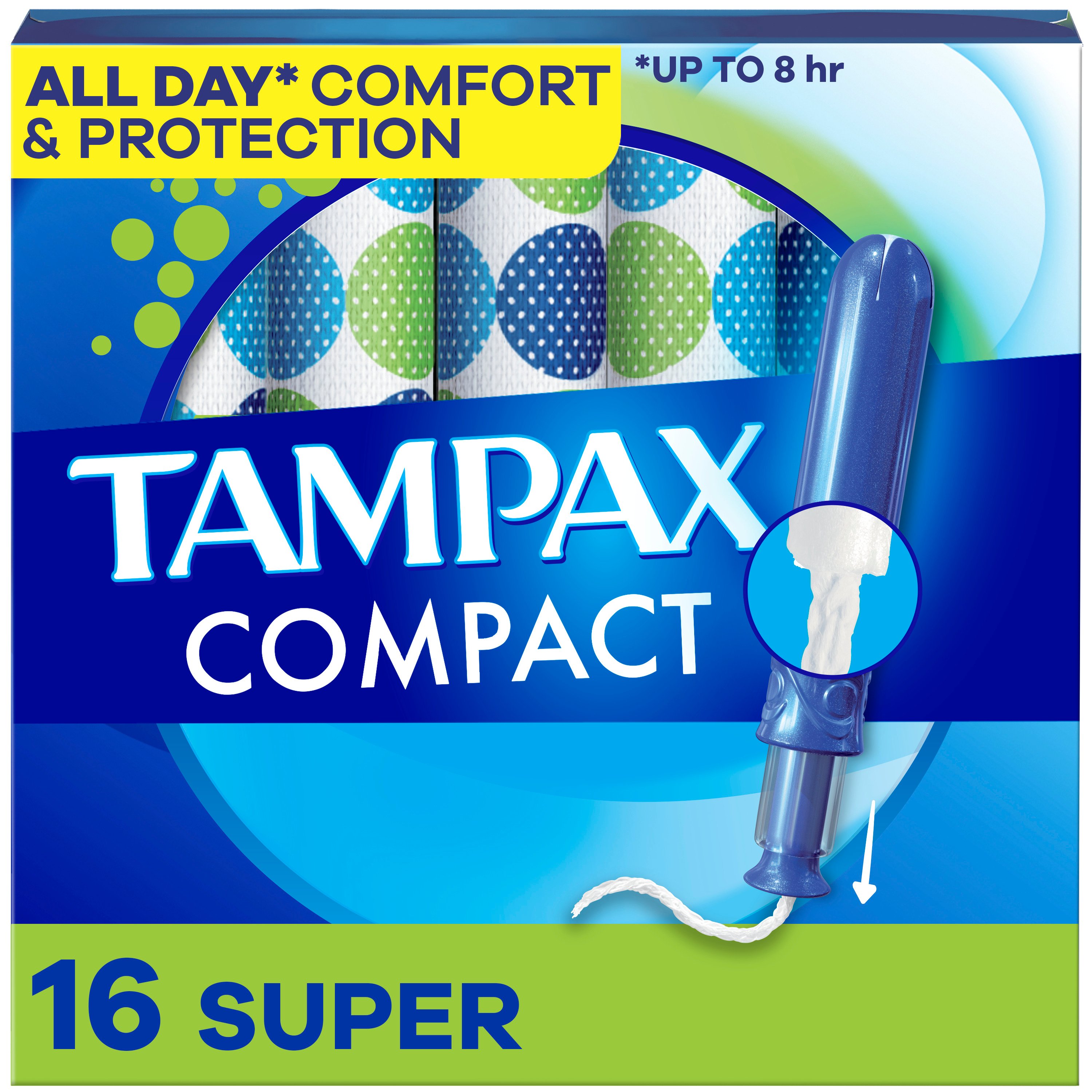 Tampax Pearl Pocket Tampons Super - Shop Tampons at H-E-B