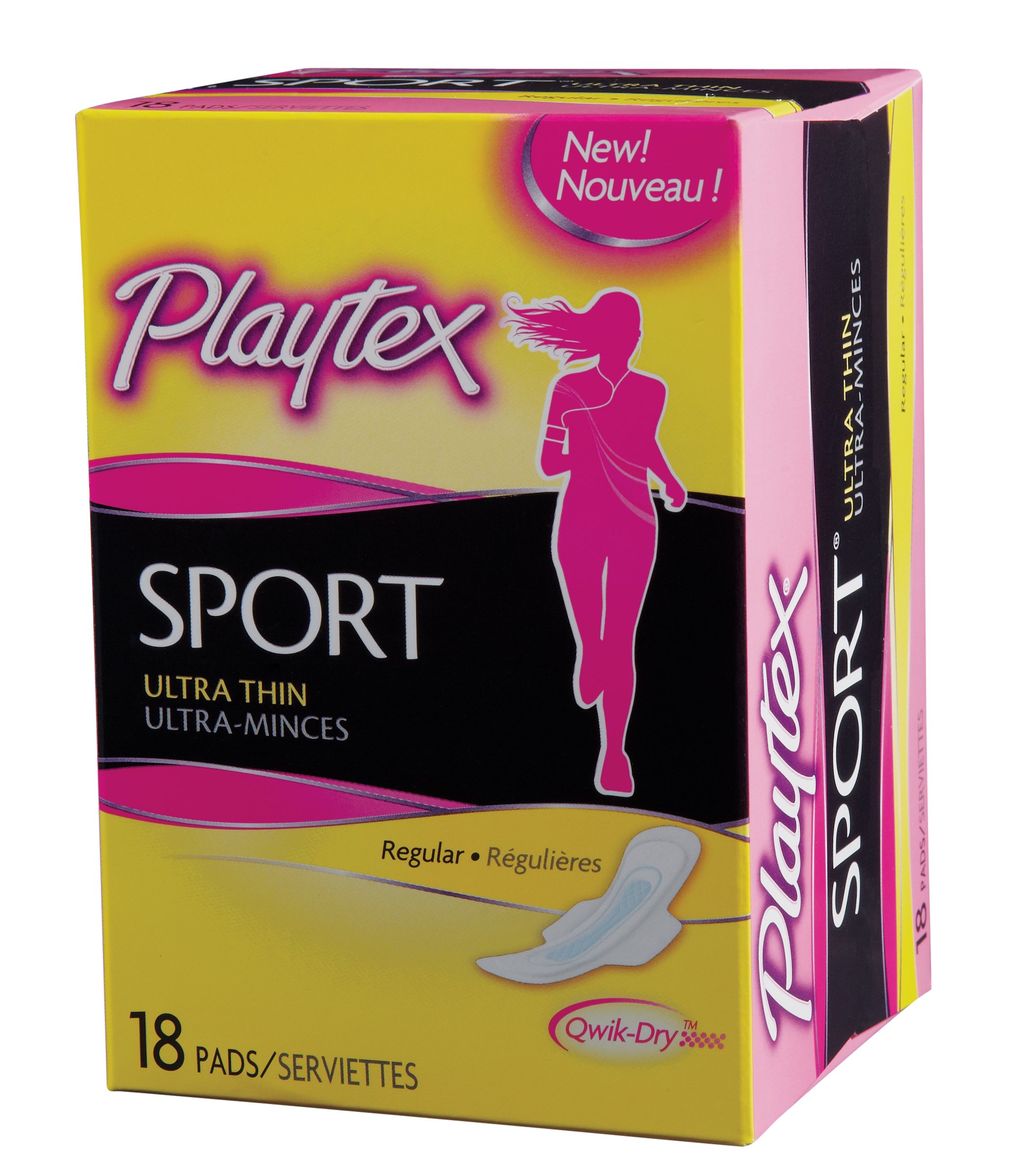 Playtex Sport Ultra Thin Regular Pads - Shop Pads & liners at H-E-B