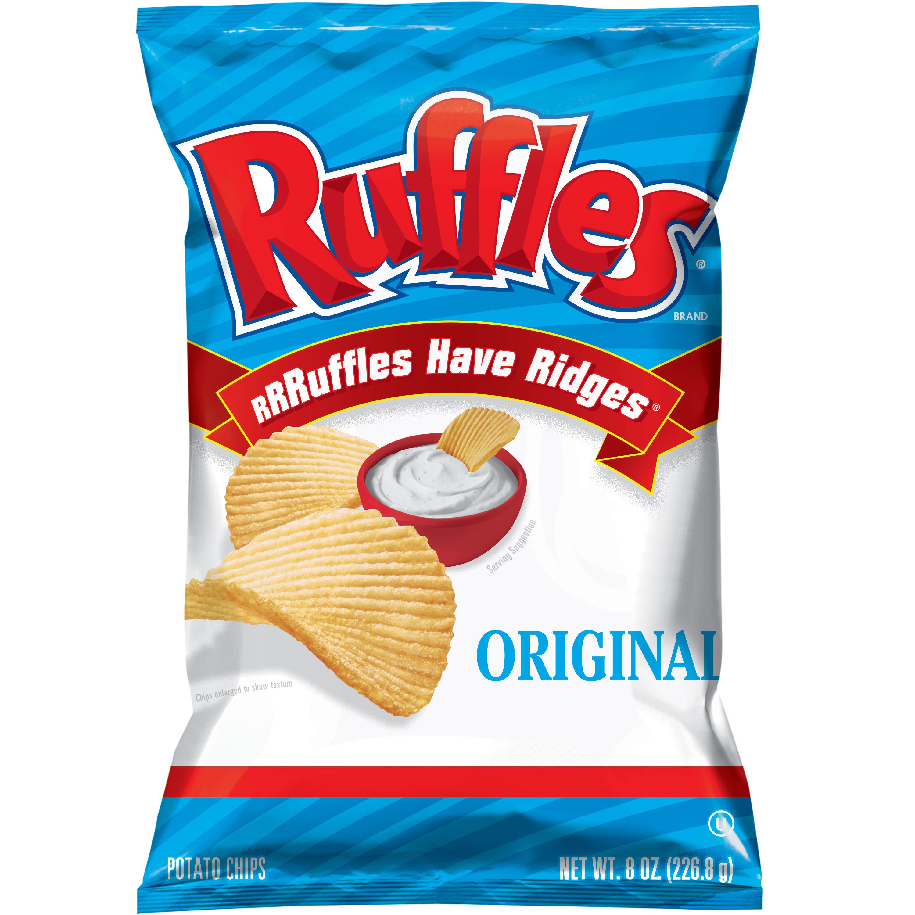 Ruffles Potato Chips, Original - Shop Chips at H-E-B