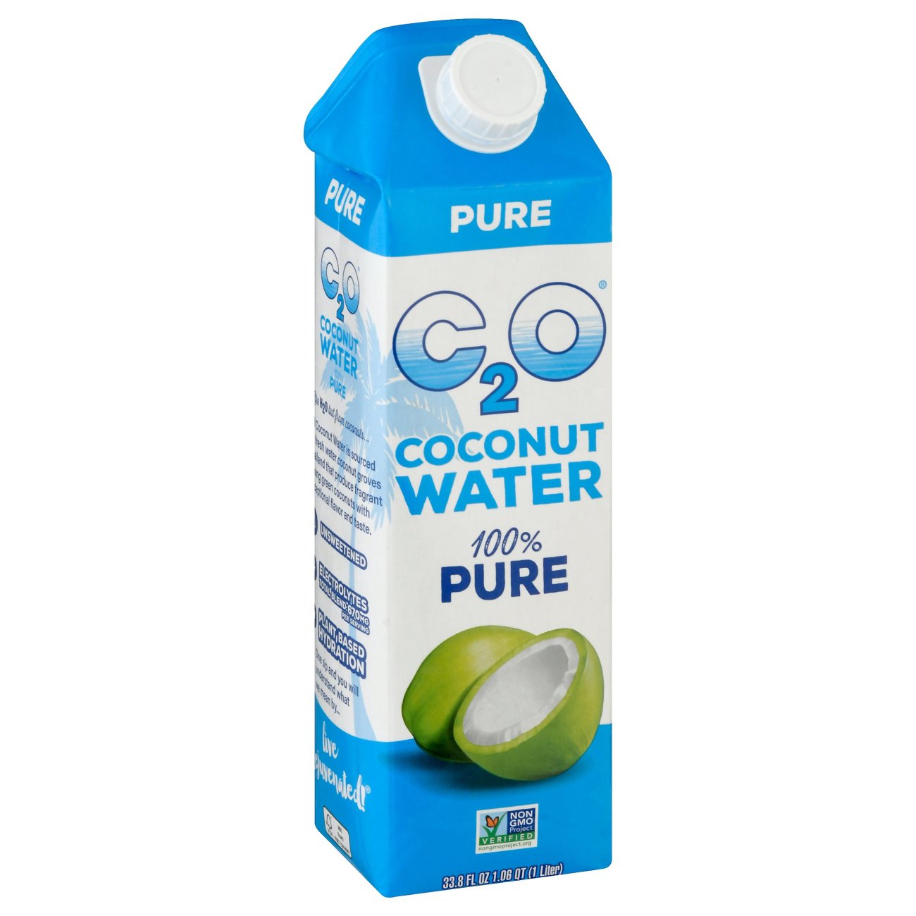 C2O Pure Coconut Water - Shop Coconut water at H-E-B