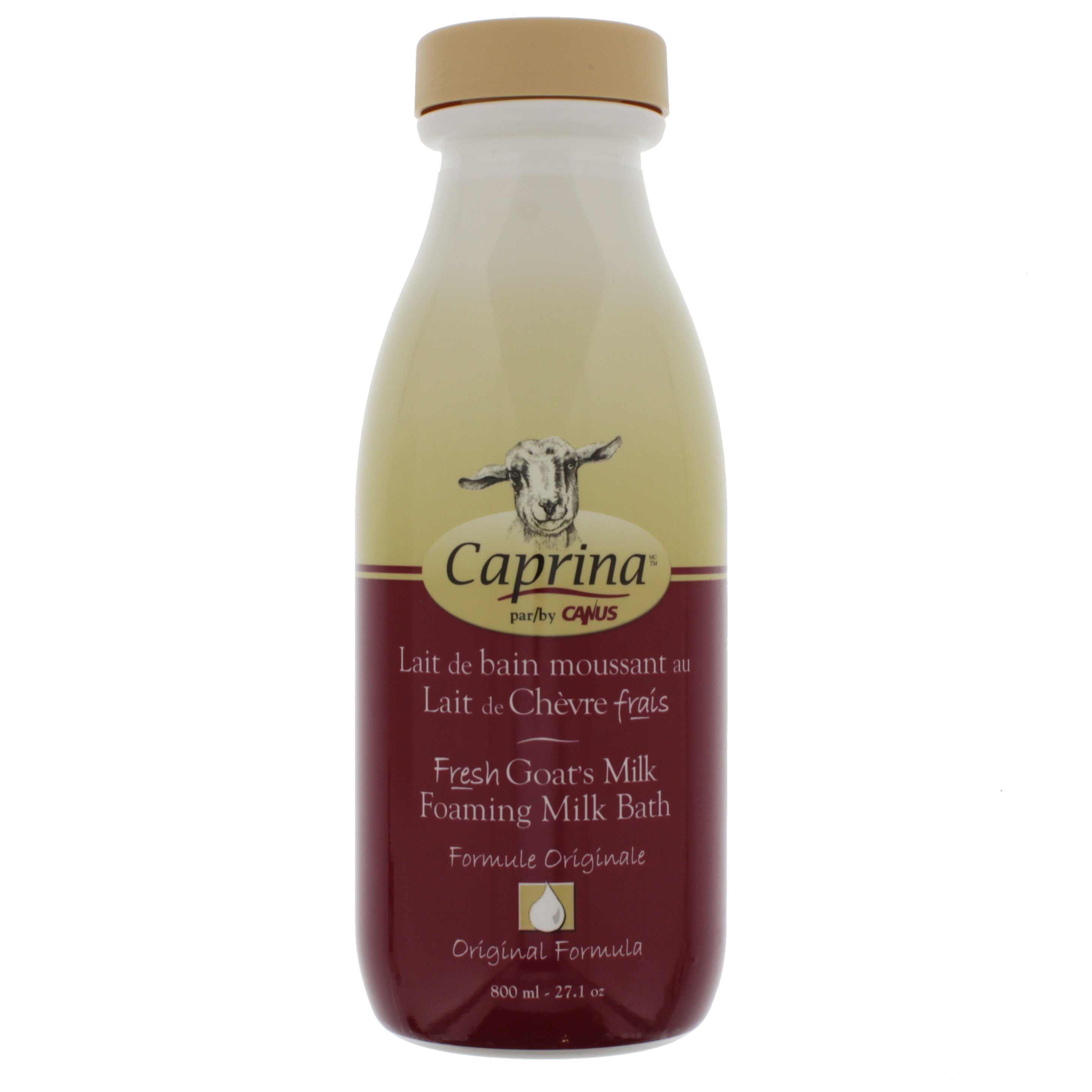 Caprina Fresh Goats Milk Foaming Milk Bath - Shop Bath & Skin Care at H-E-B