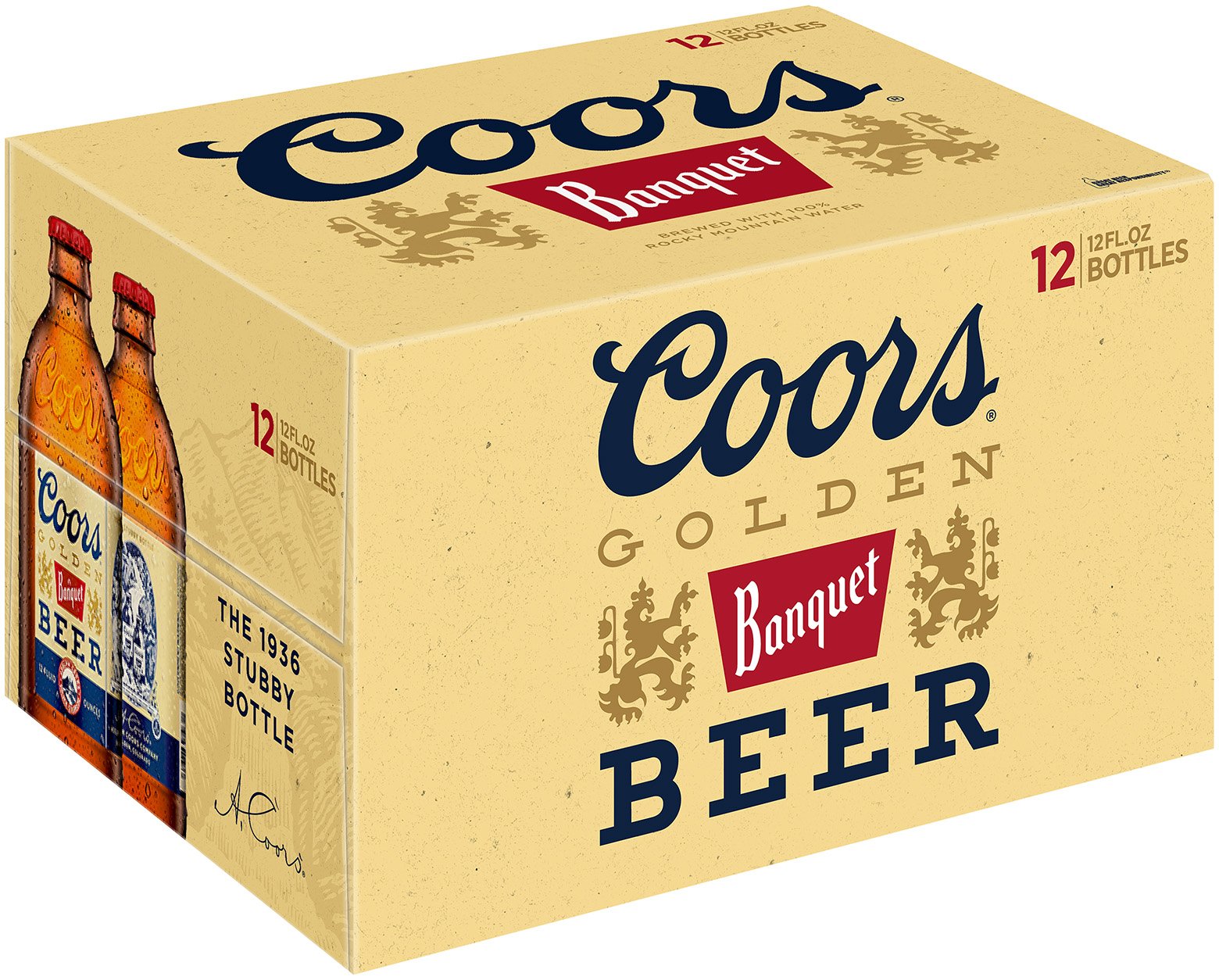 Coors Banquet Lager Beer 18 Pack 12 Fl Oz Bottles 5 ABV 