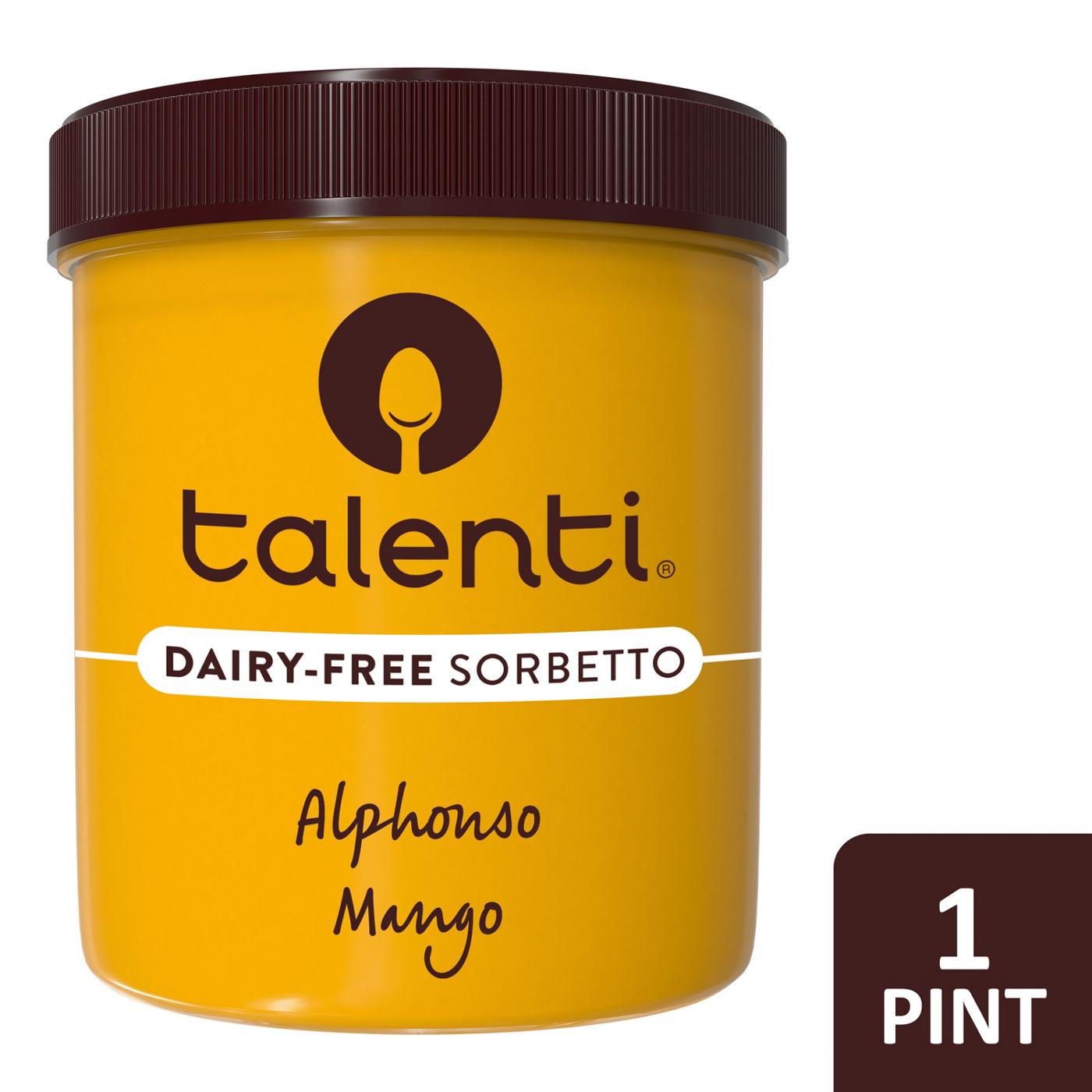 Talenti Alphonso Mango Dairy Free Sorbetto - Shop Sorbet at H-E-B