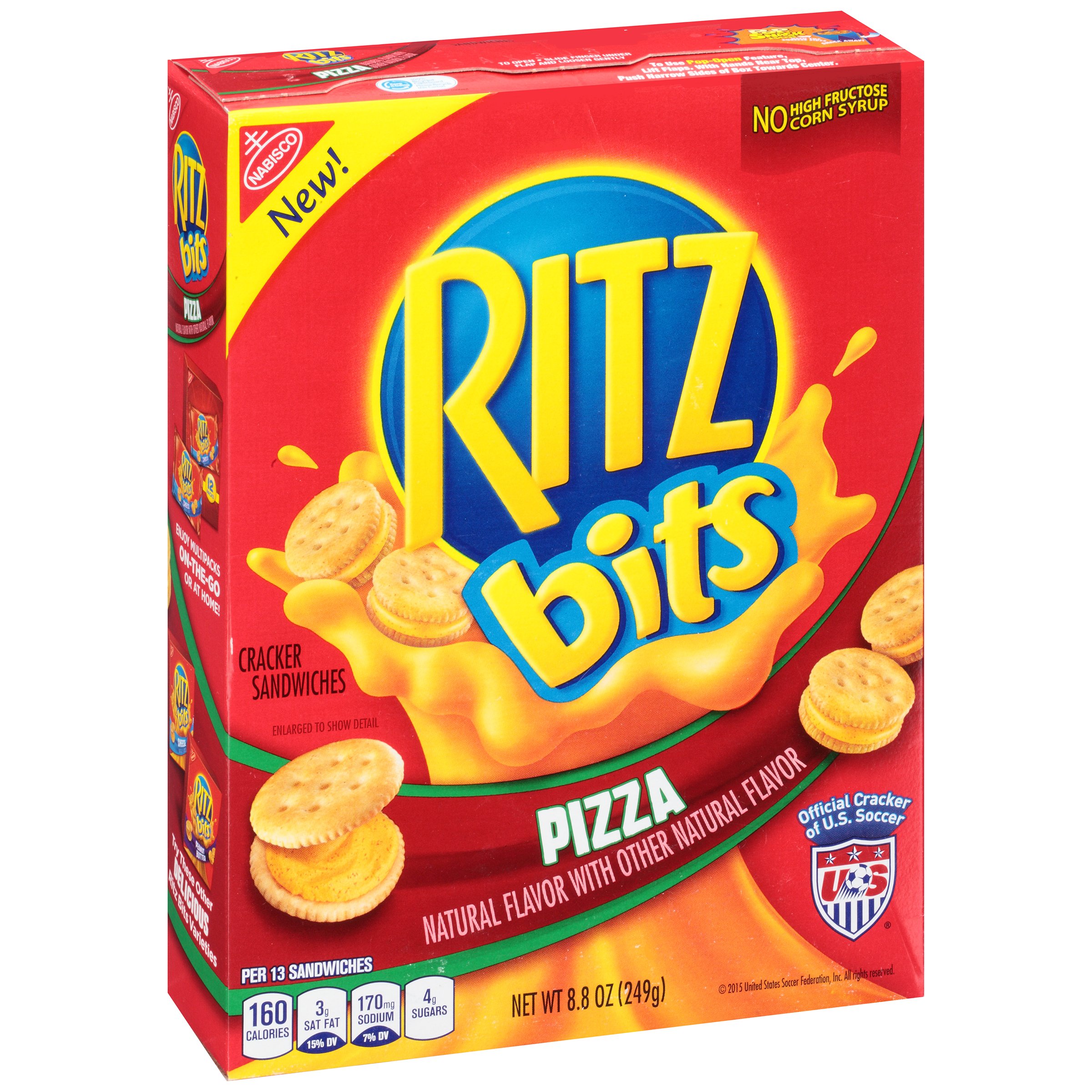 Nabisco Bits Pizza Cracker Sandwiches - Shop Crackers & breadsticks at ...