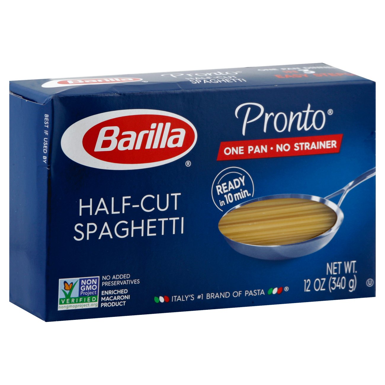 Barilla Pronto Half-Cut Spaghetti - Shop Pasta at H-E-B