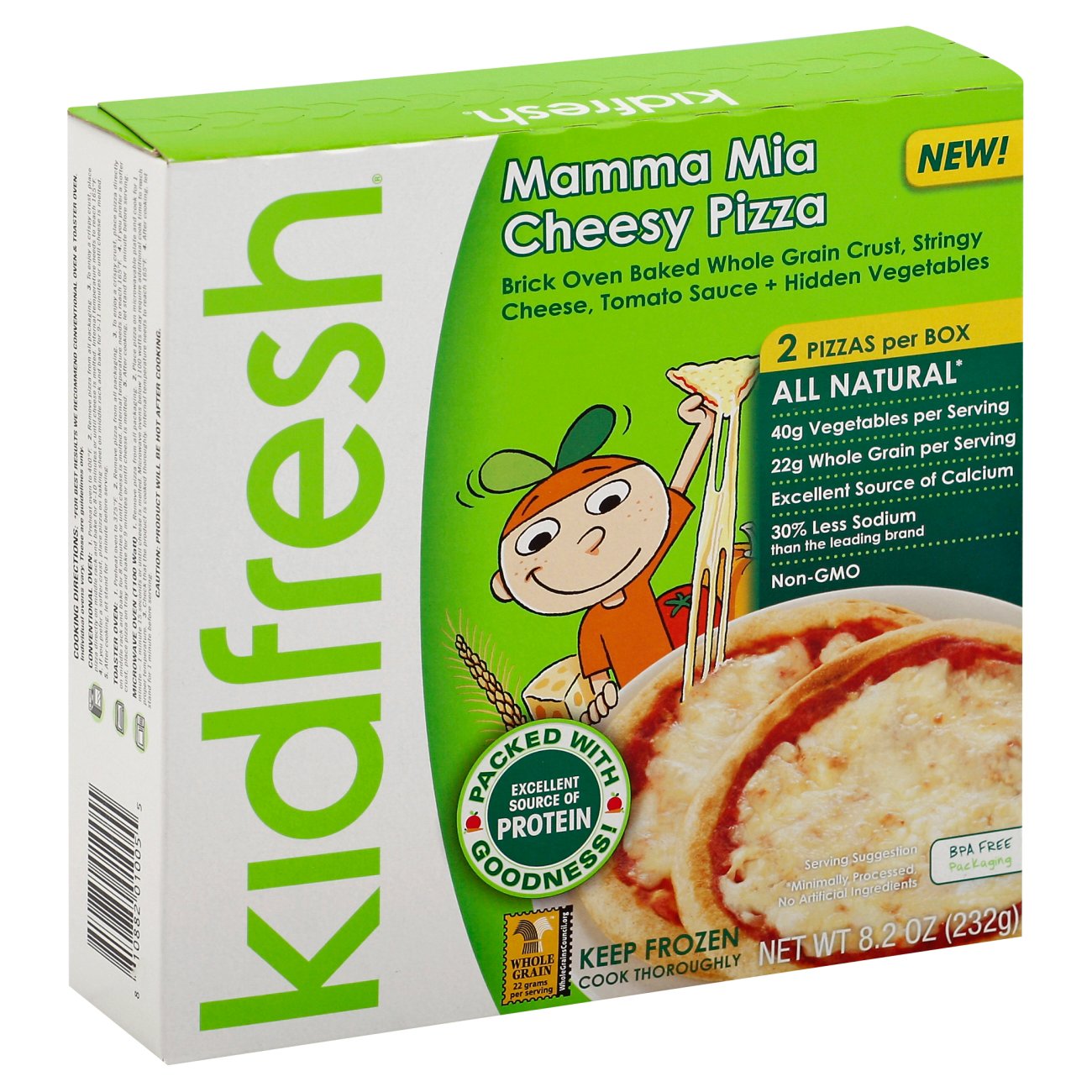Kidfresh Mamma Mia Cheesy Pizza - Shop Pizza at H-E-B