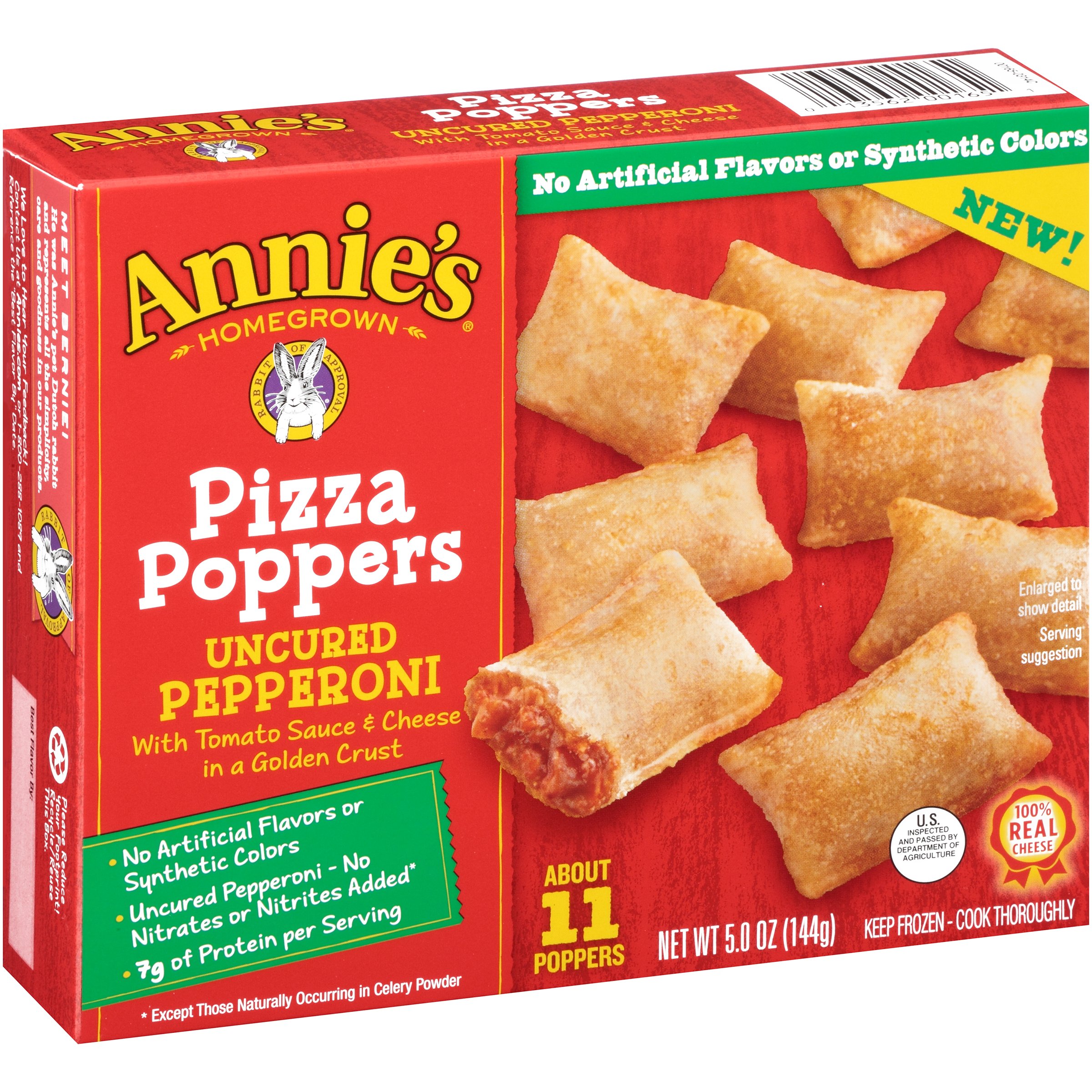 Annie's Homegrown Pepperoni Pizza Poppers - Shop Entrees & sides at H-E-B