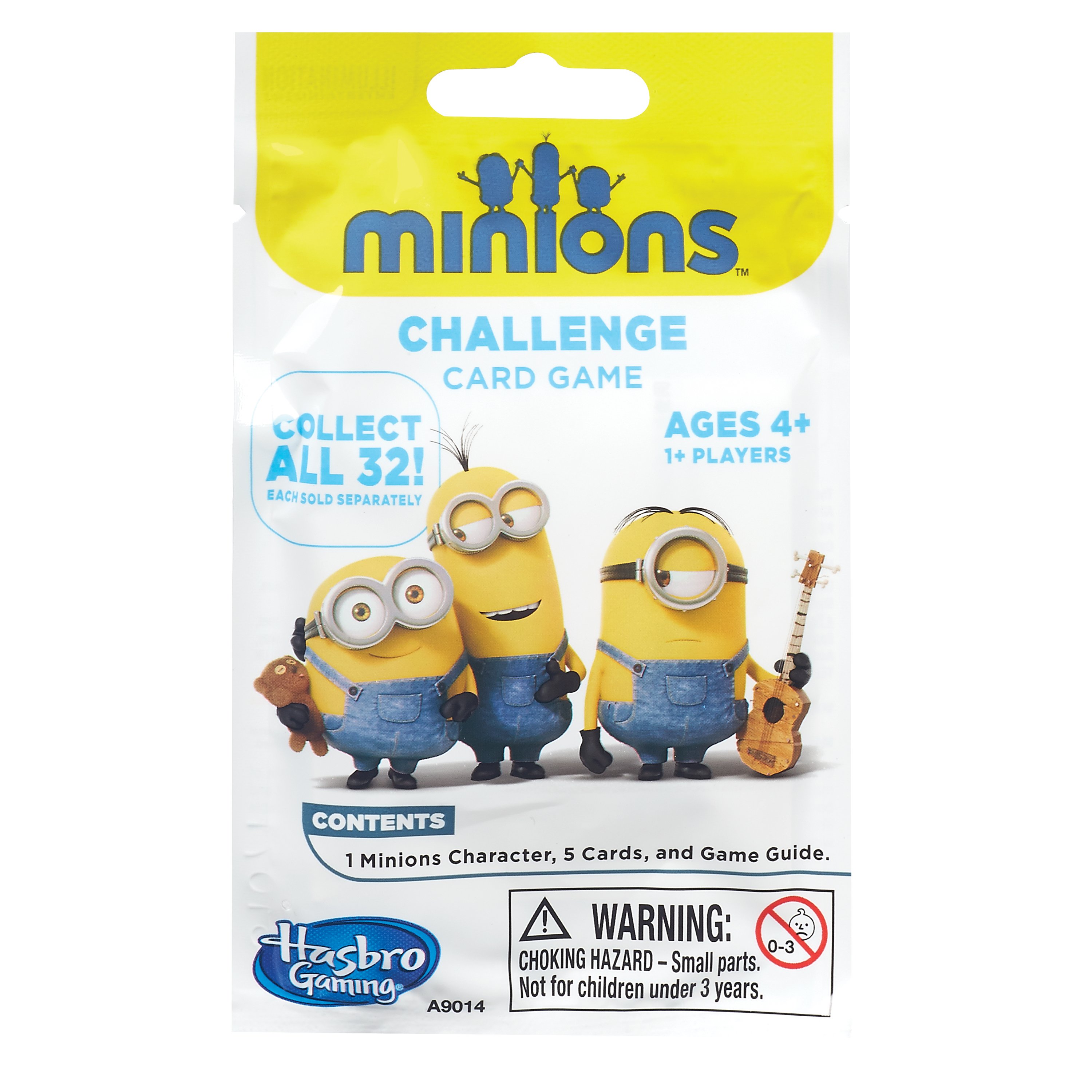 Hasbro Despicable Me Minions Challenge Card Game Blind Bag - Shop Games ...