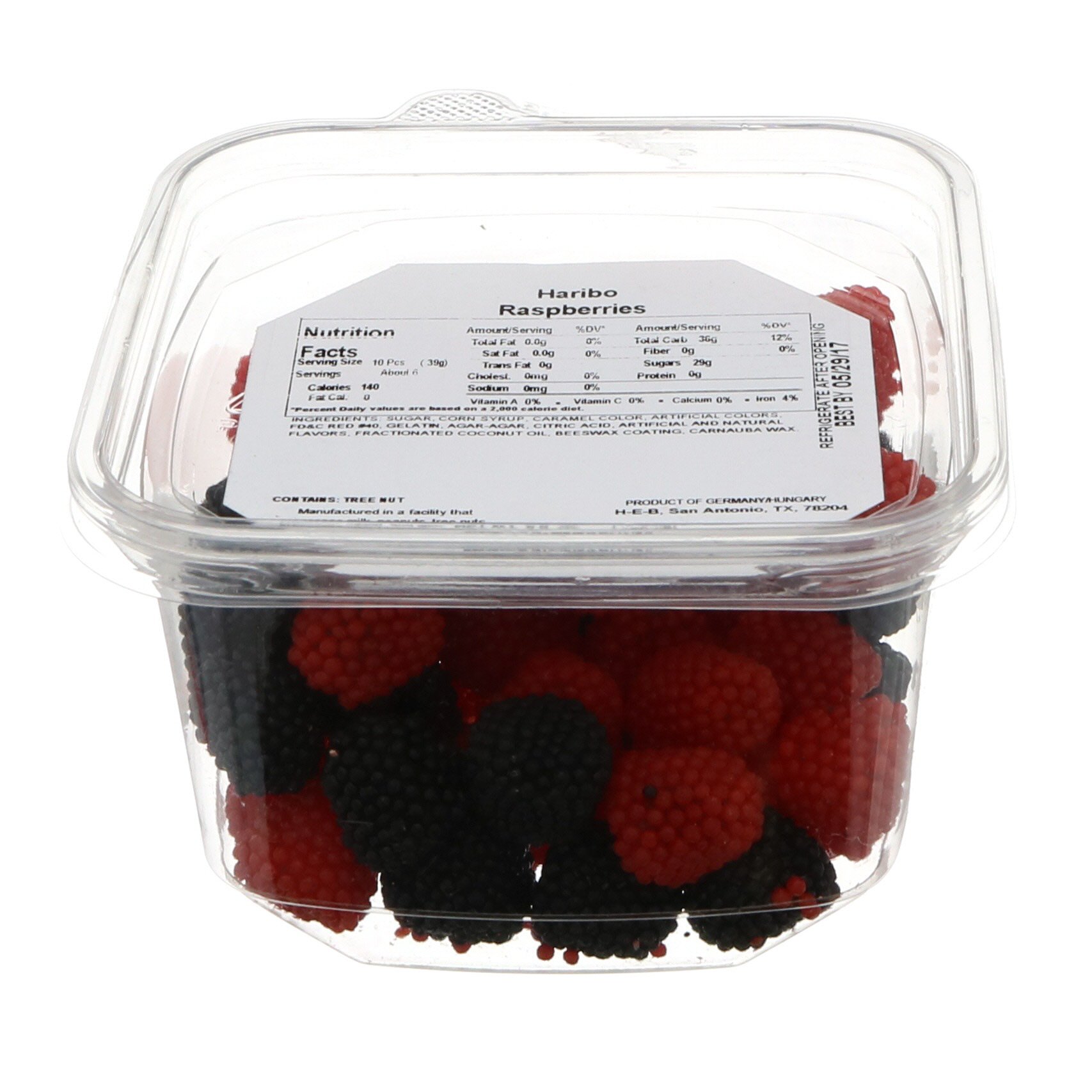 Nassau Candy Haribo Raspberries - Shop Candy at H-E-B