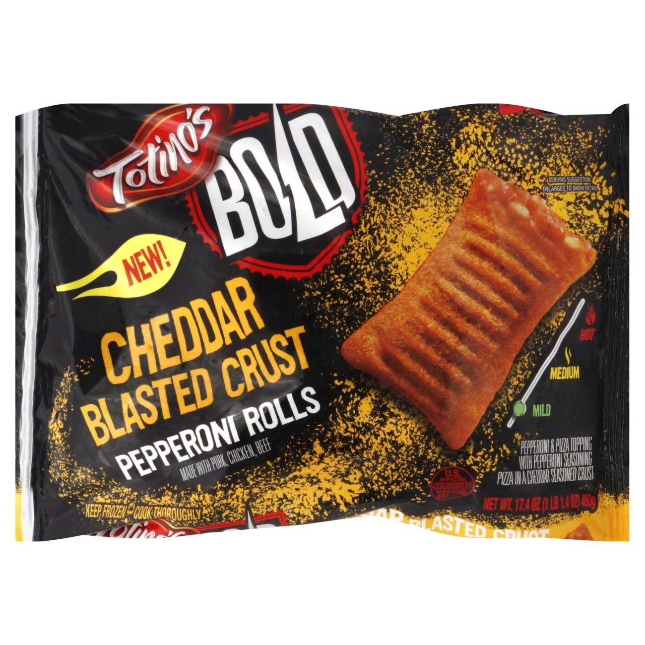 Totino's Bold Cheddar Blasted Crust Pepperoni Rolls - Shop Meals ...