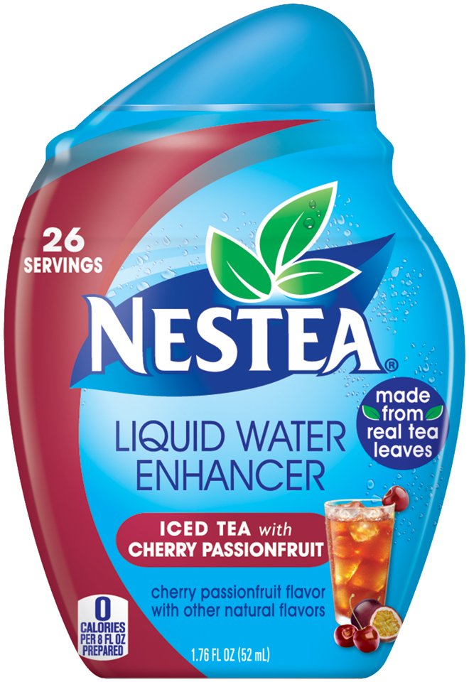 Nestea Iced Tea Cherry Passionfruit Liquid Water Enhancer - Shop Mixes ...