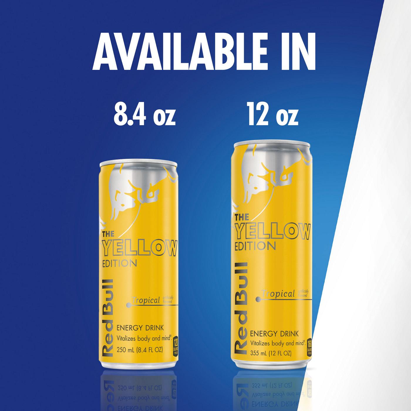 Red Bull The Yellow Edition Tropical Energy Drink 4 pk Cans - Shop ...