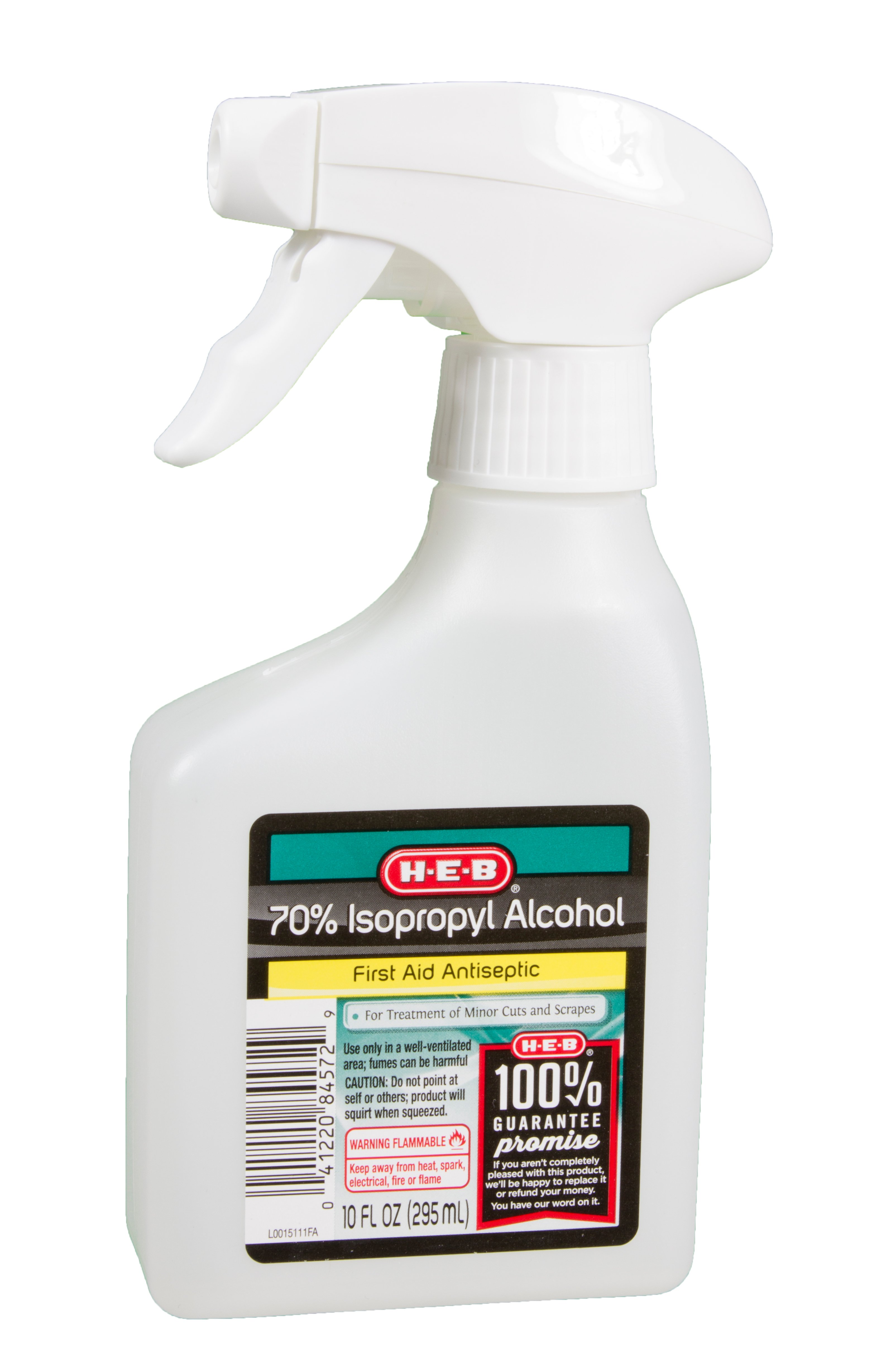 H-E-B 70% Isopropyl Alcohol Spray - Shop Antiseptics & antibiotics at H-E-B