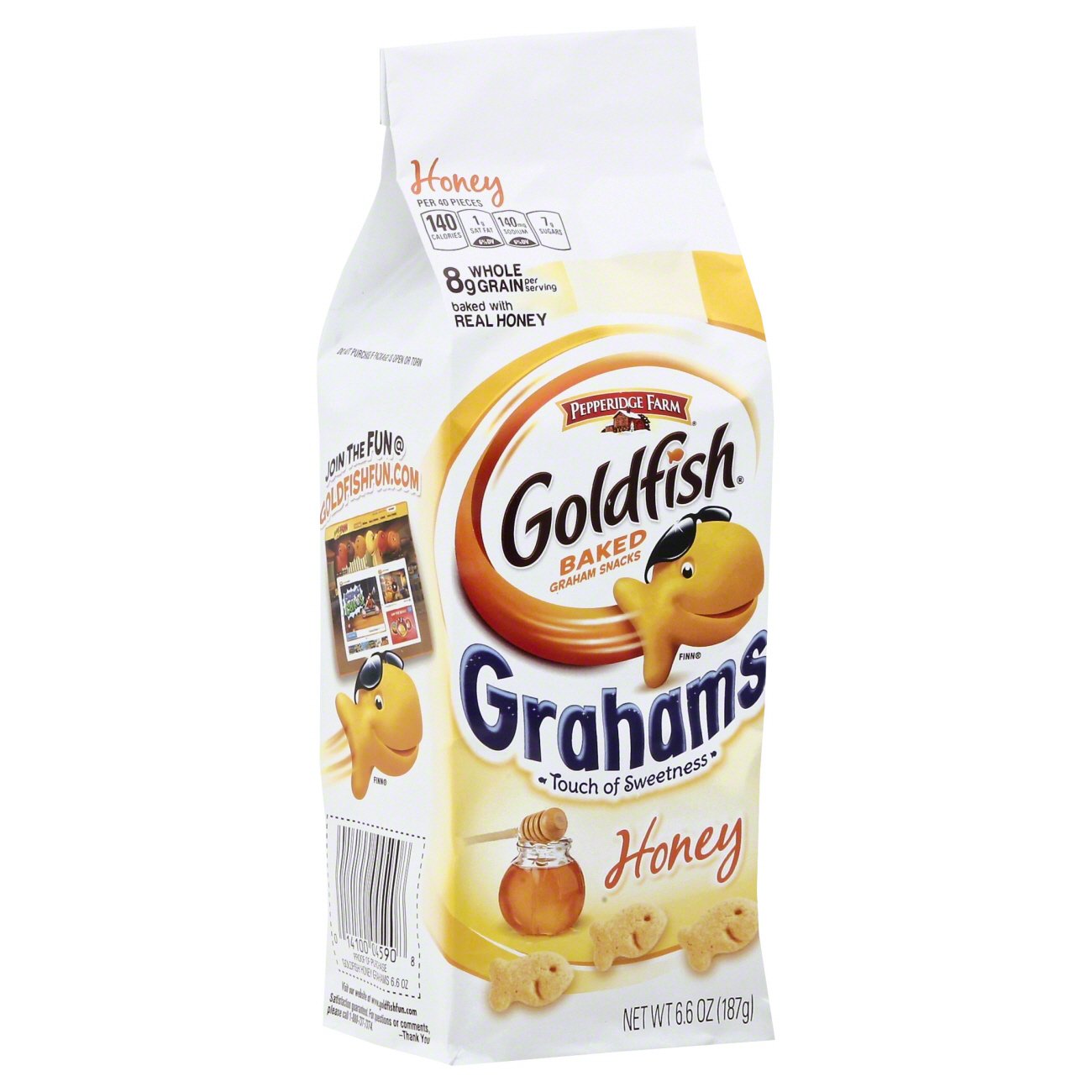 Pepperidge Farm Goldfish Grahams Honey Baked Snacks - Shop Cookies at H-E-B