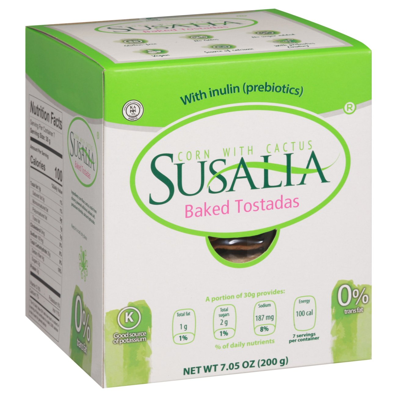 Susalia Cactus Baked Tostadas - Shop Tortillas at H-E-B
