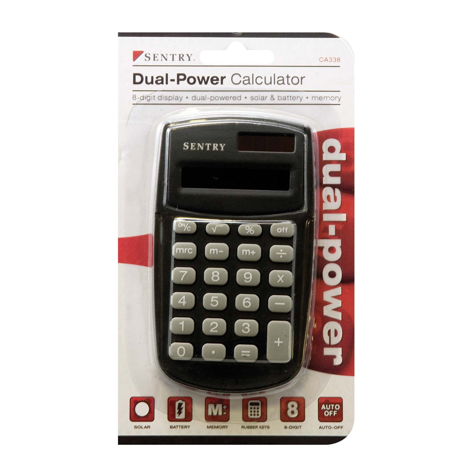 SENTRY Dual Power Pocket Calculator - Shop Tools & equipment at H-E-B