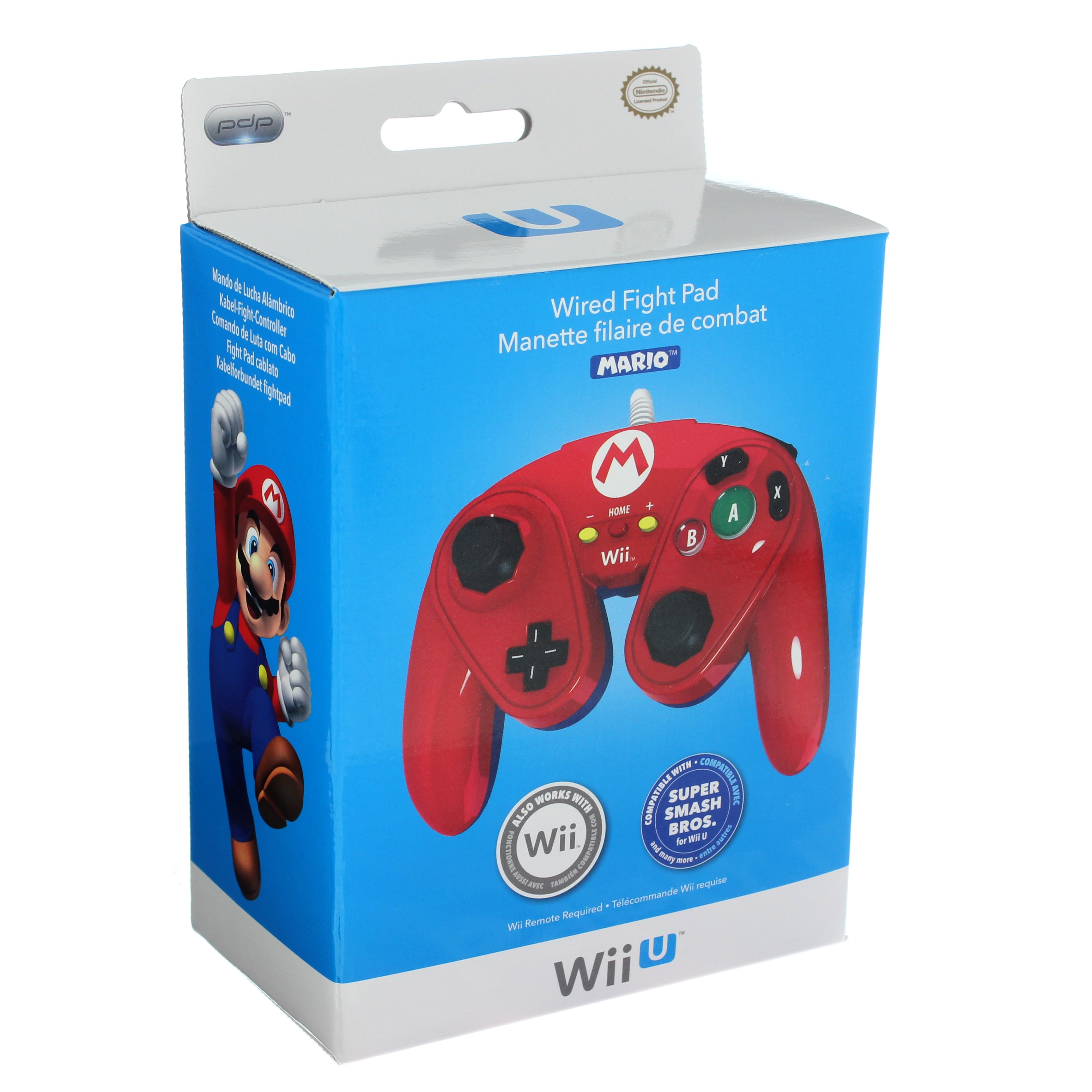 PDP Super Smash Brothers Controller Mario for Wii U - Shop PDP Super ...