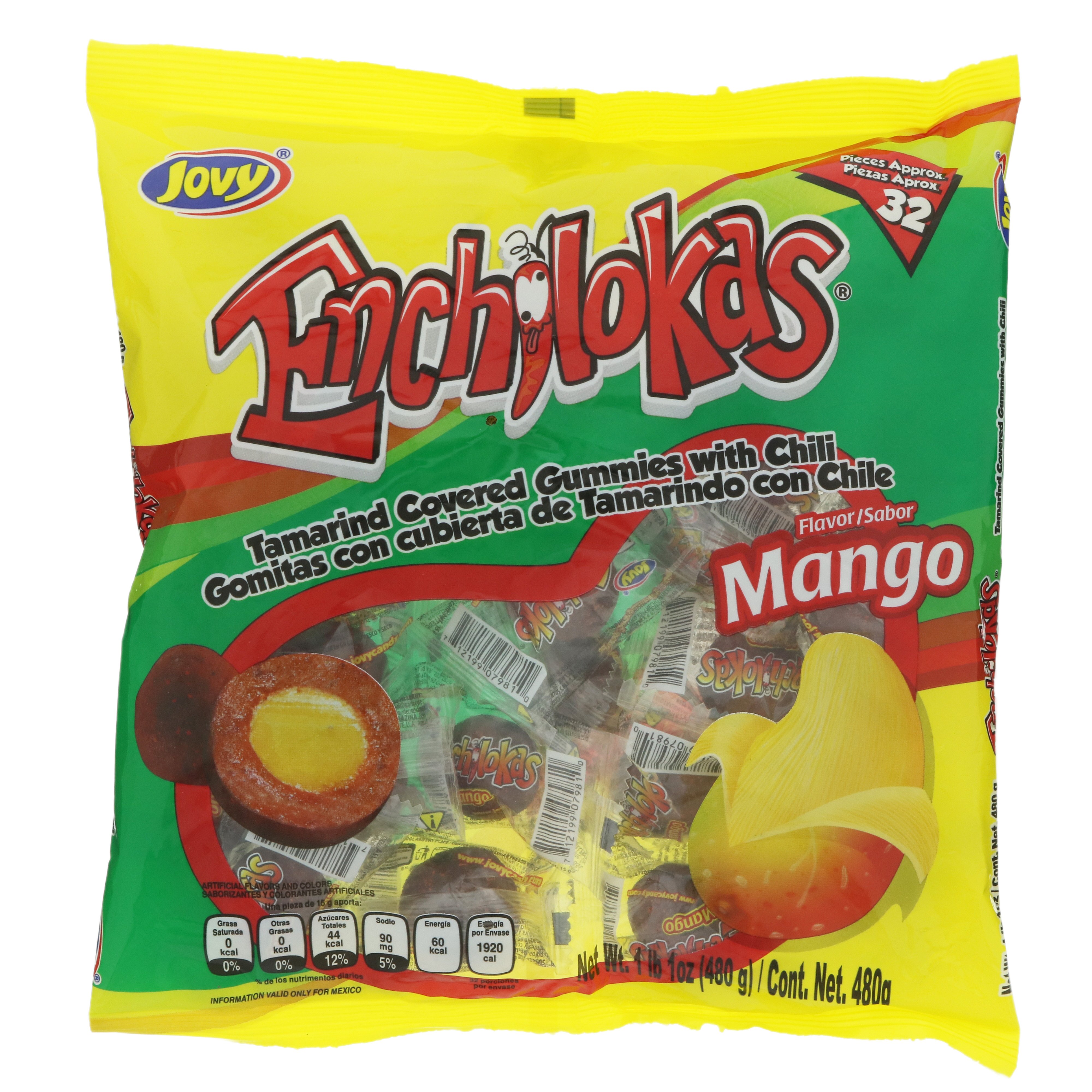 Jovy Enchilokas Mango Gummies Bag - Shop Candy at H-E-B