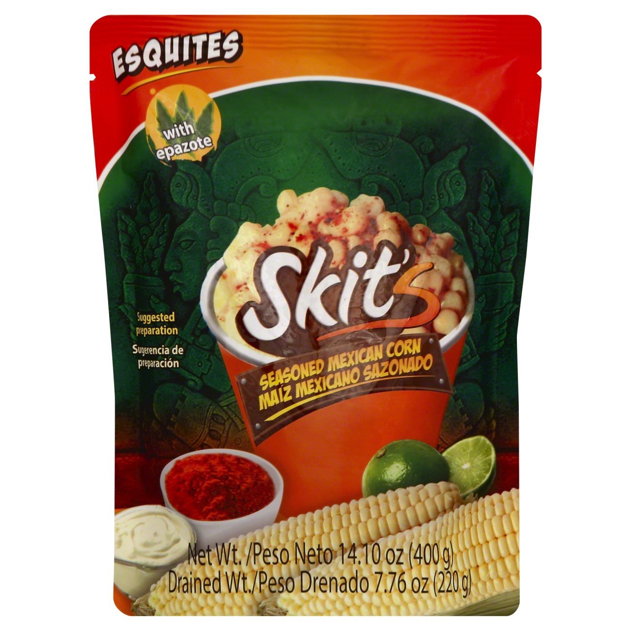 Skits Seasoned Mexican Corn With Epazote - Shop Peppers at H-E-B