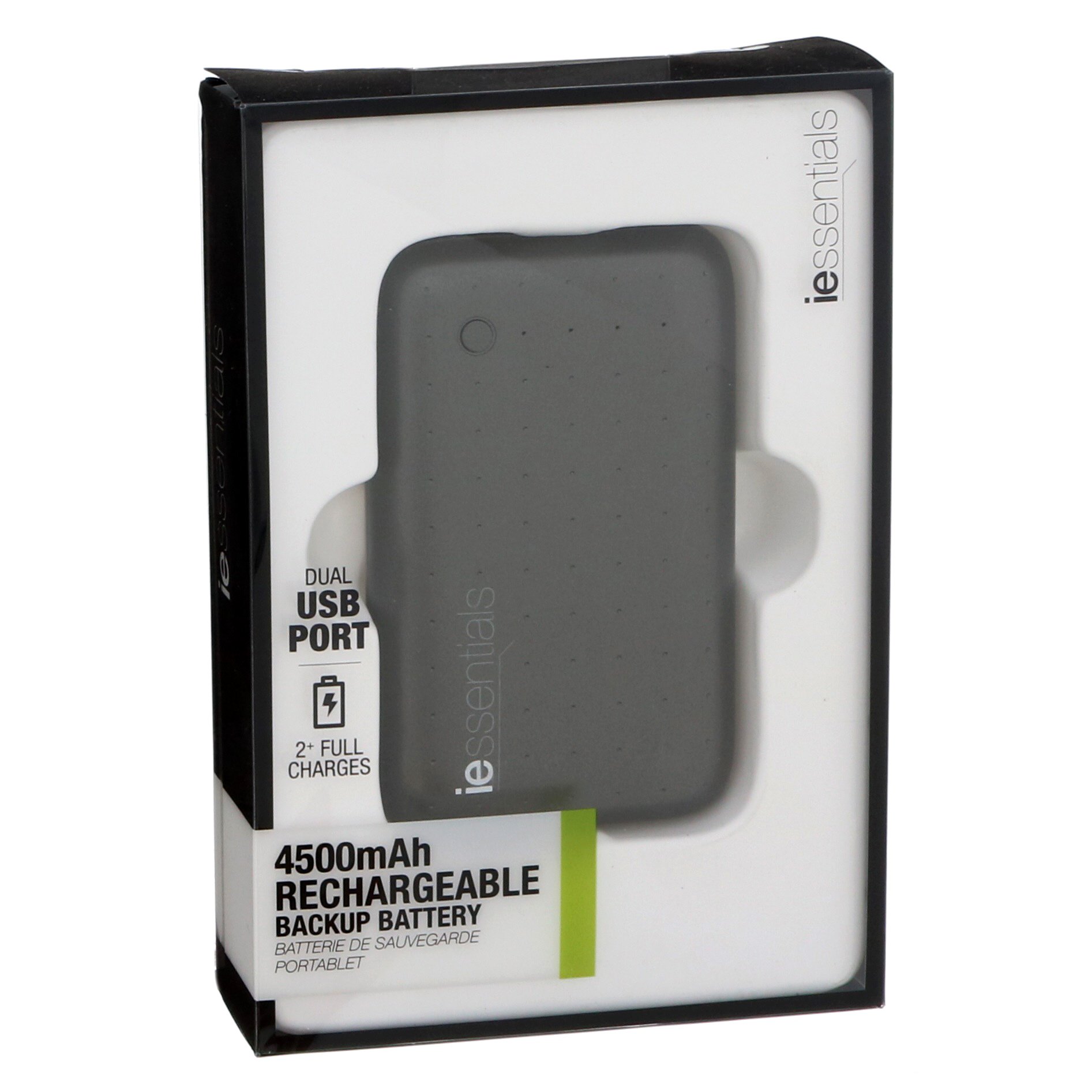 iEssentials 4500 mAh Rechargeable Backup Battery - Shop Phone chargers ...