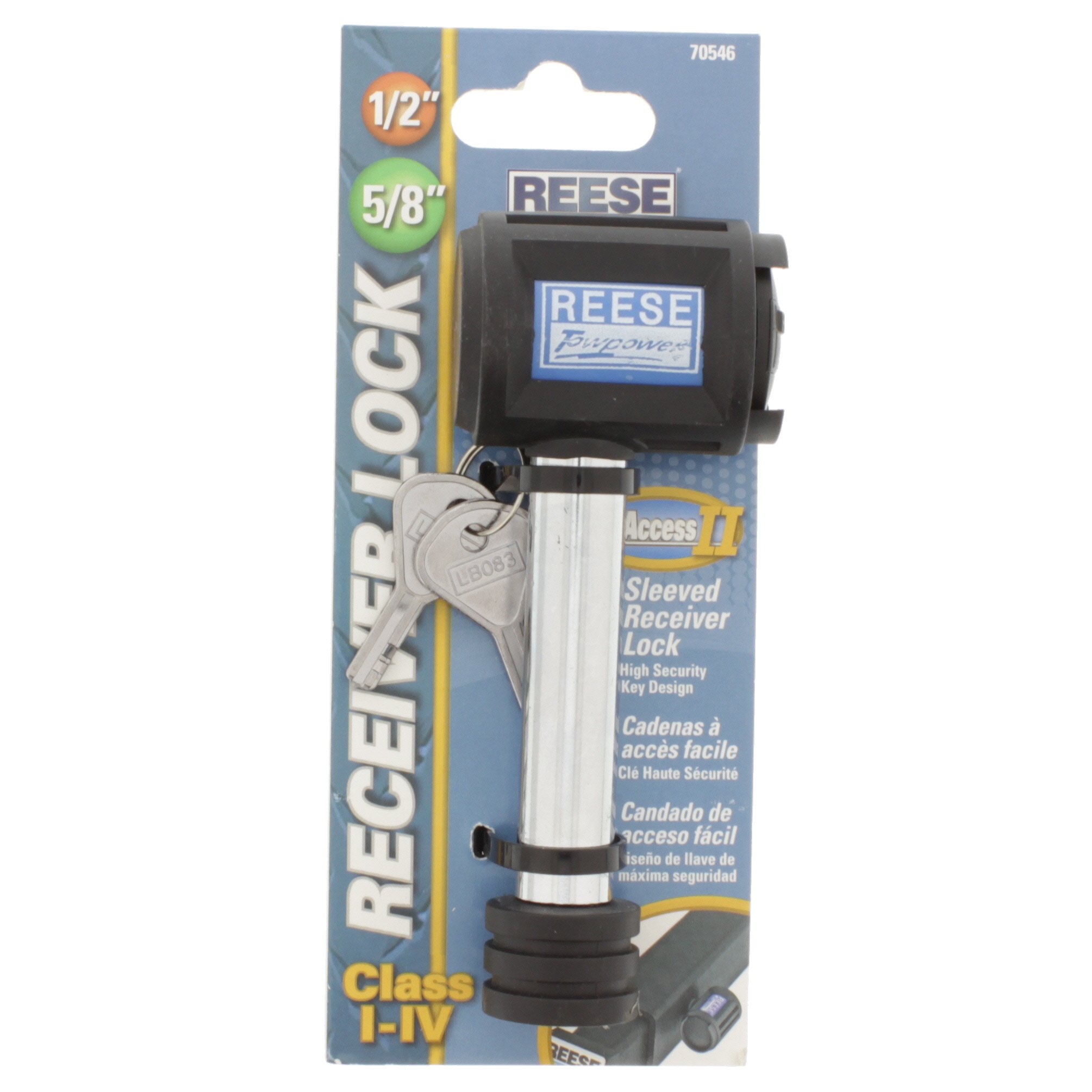Reese Sleeved Receiver Lock, Class I-IV - Shop Patio & Outdoor at H-E-B