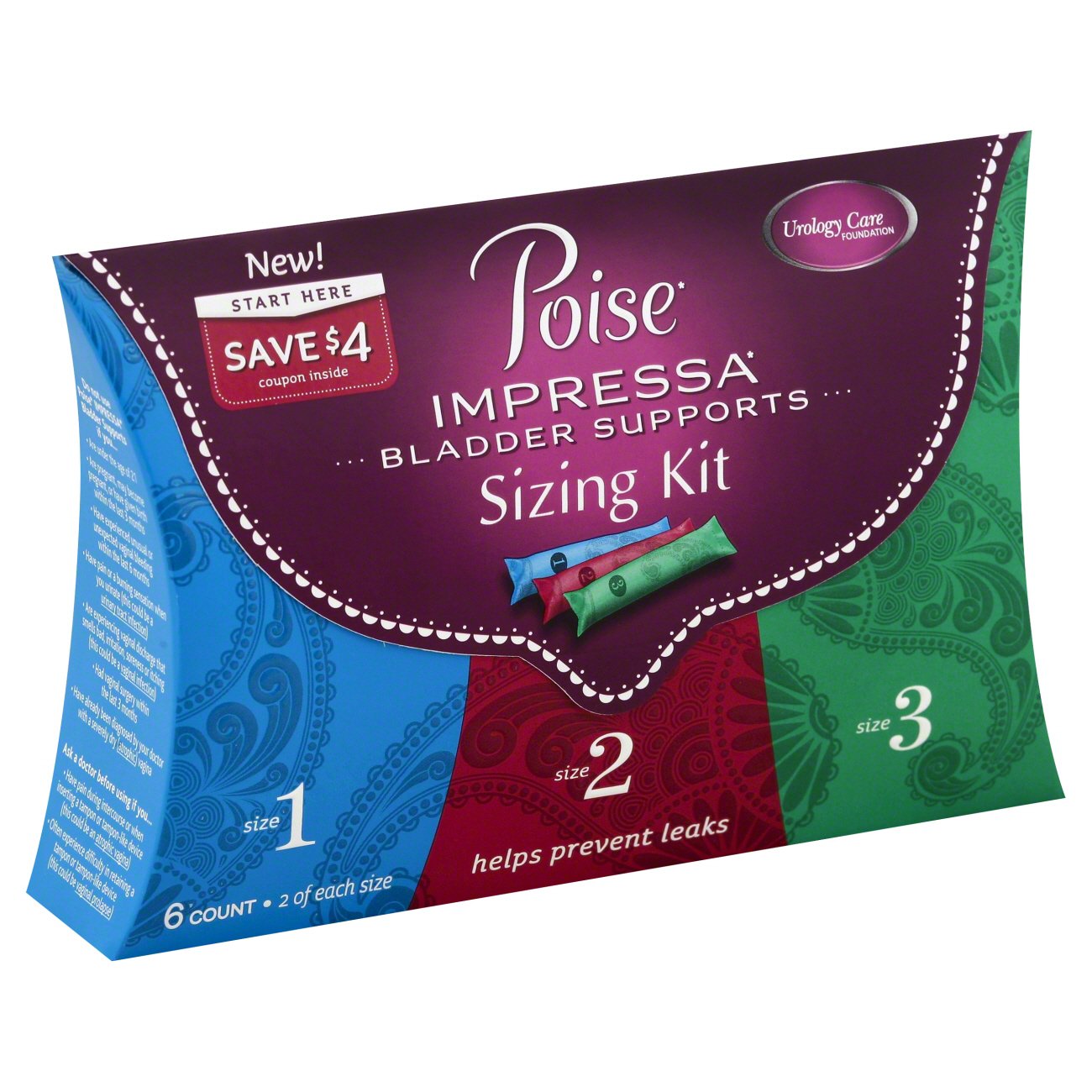 Poise Impressa Bladder Support, Sizing Kit - Shop Incontinence at H-E-B