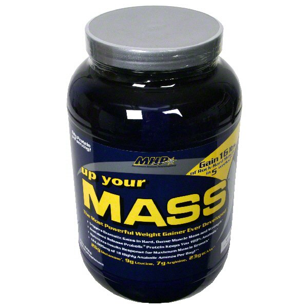 MHP Up Your Mass Weight Gainer, Vanilla - Shop Diet & Fitness at H-E-B