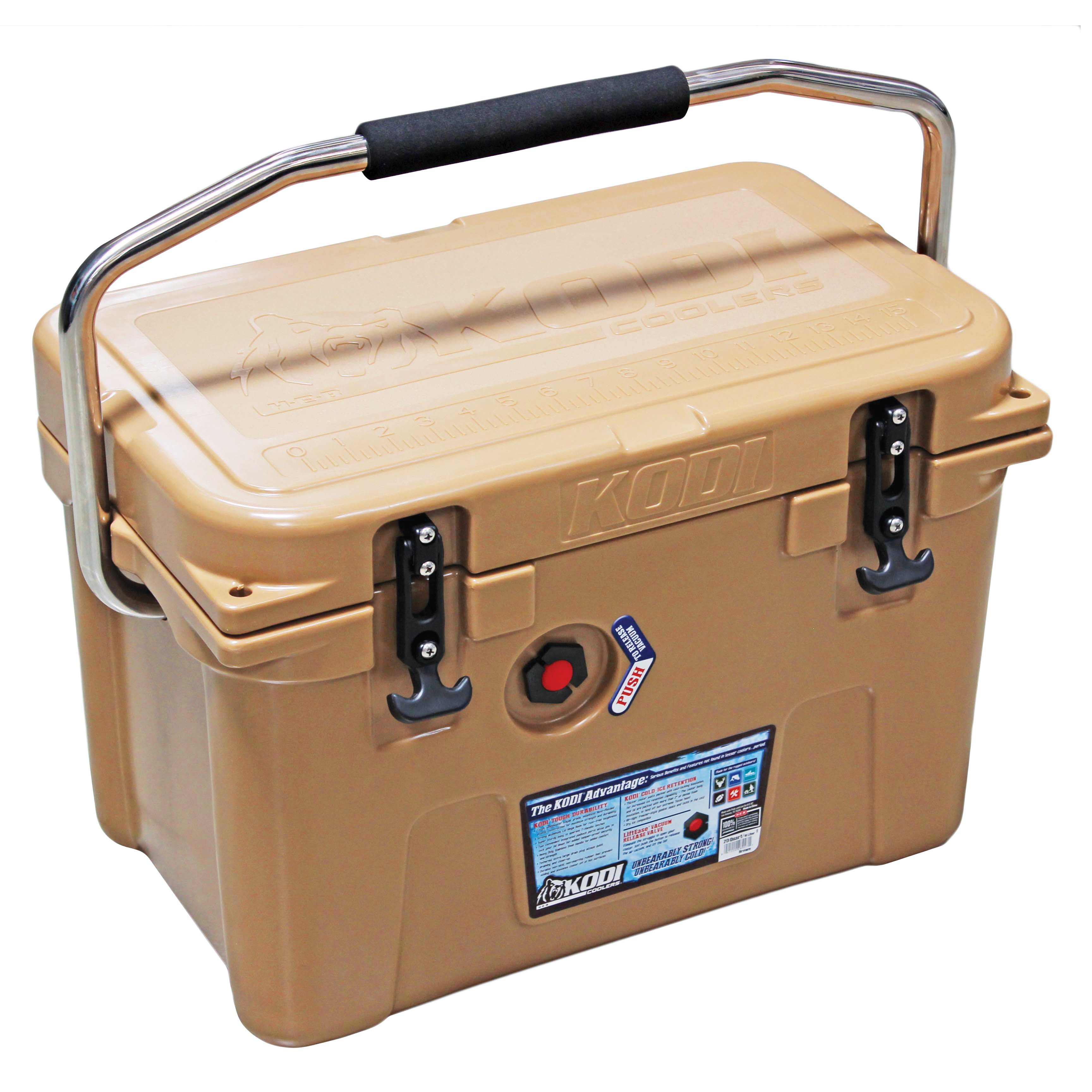 KODI by H-E-B High Performance Cooler - Brown - Shop Coolers & ice ...