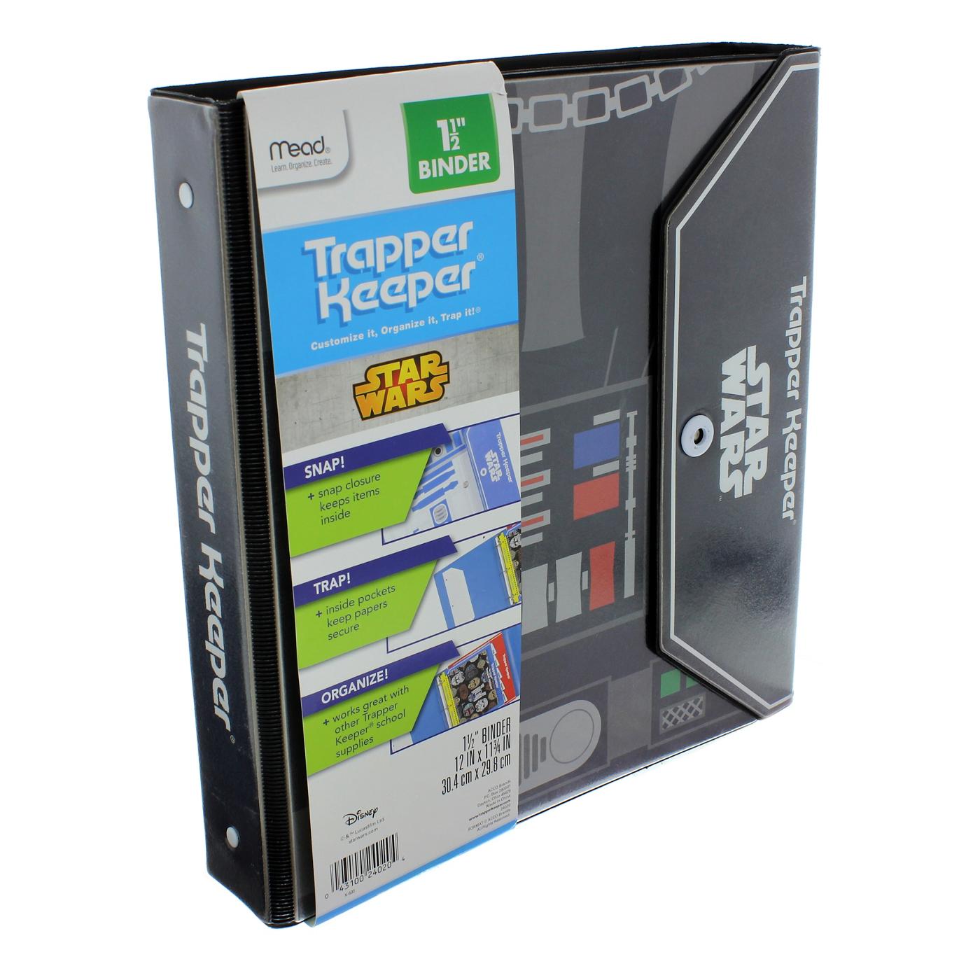 Mead Trapper Keeper Star Wars Binder, Design May Vary - Shop Binders at ...