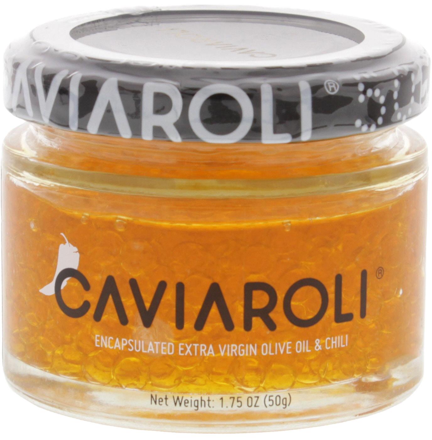 Caviaroli Encapsulated Olive Oil & Chili Bursting Pearls - Shop Oils at ...